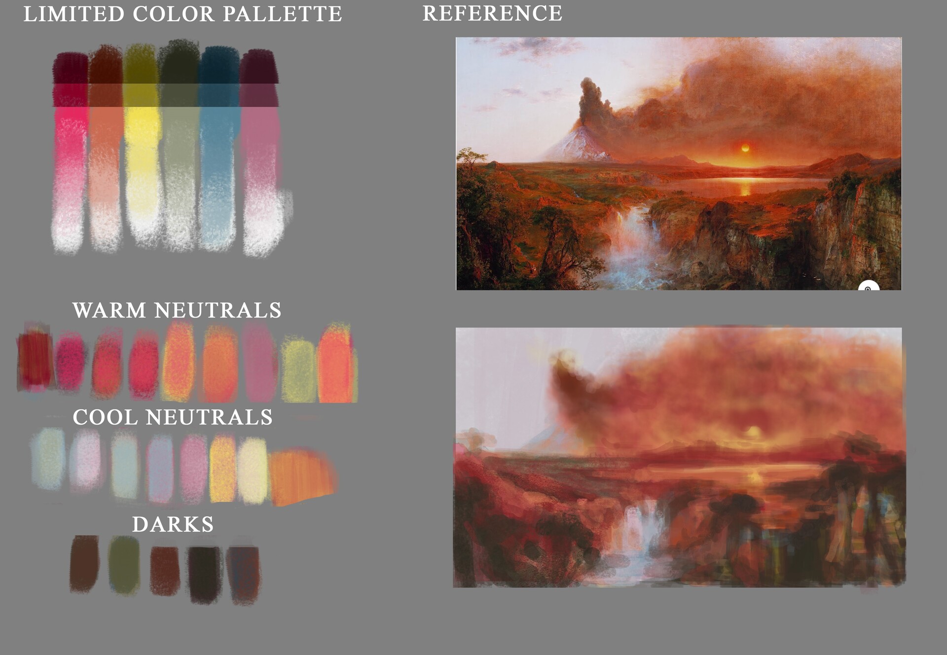 ArtStation - Color pallet study 3