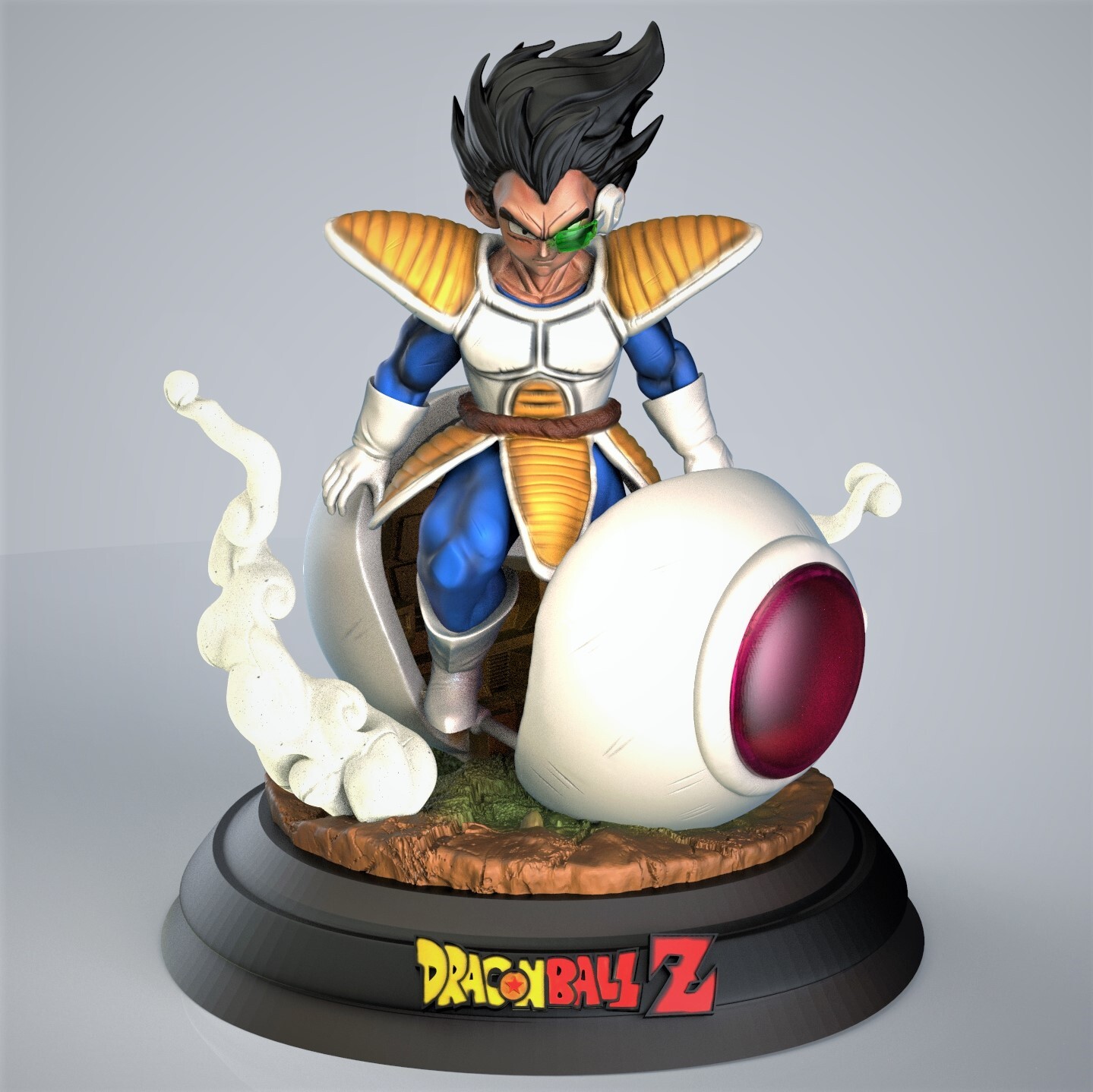 M3D Studios - Vegeta and Capsule