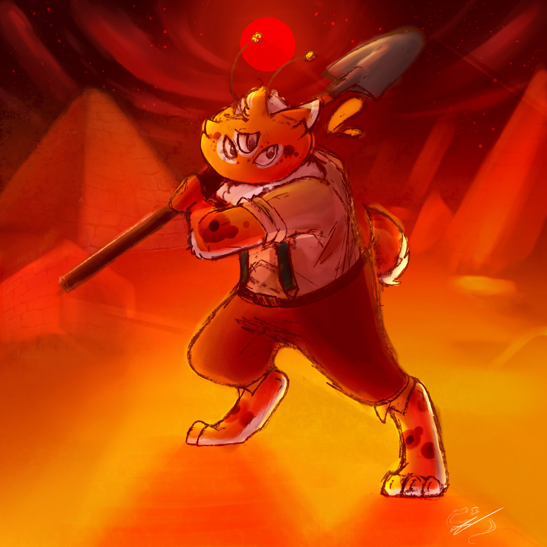 ArtStation - Sand Cat