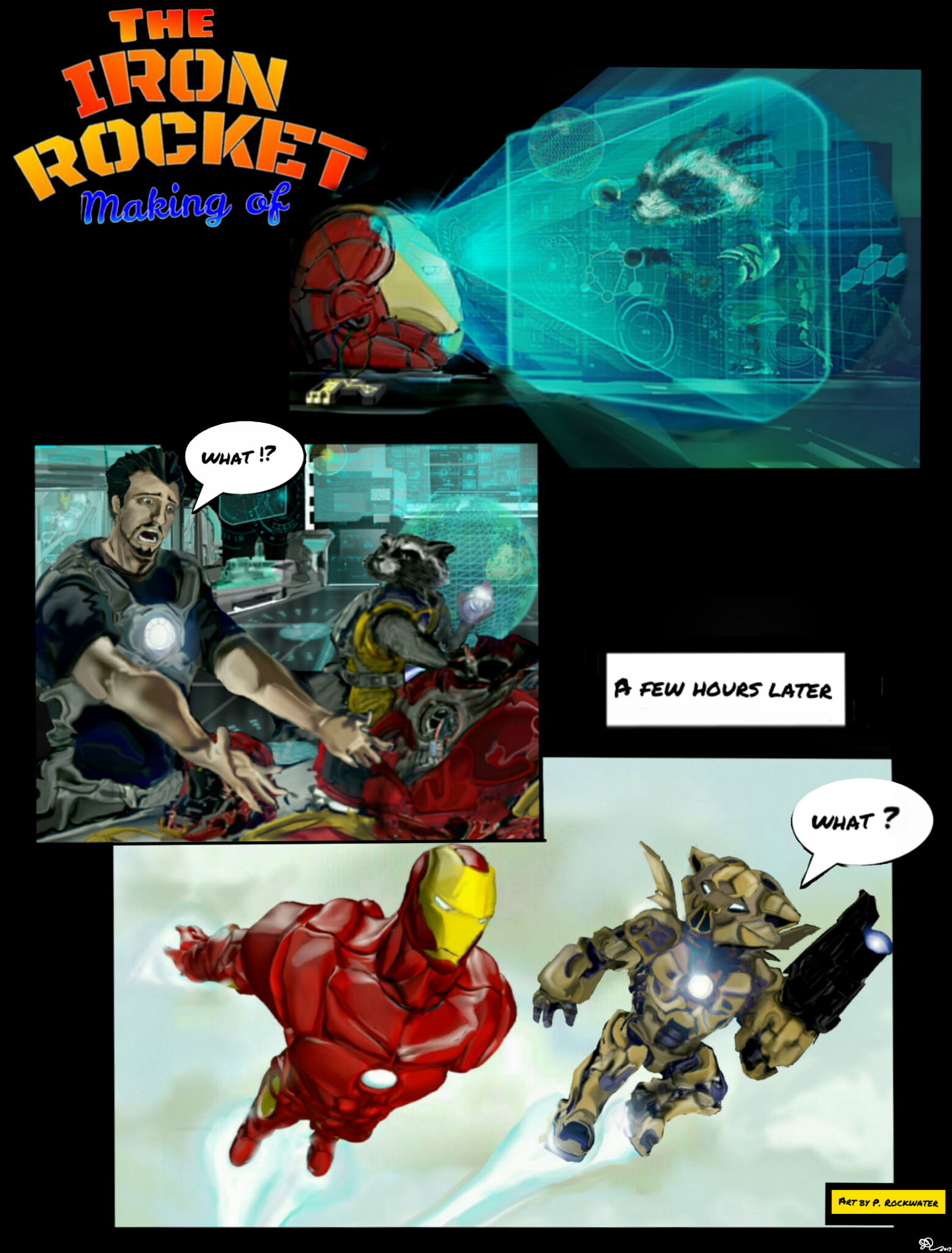 ArtStation - Iron Rocket project