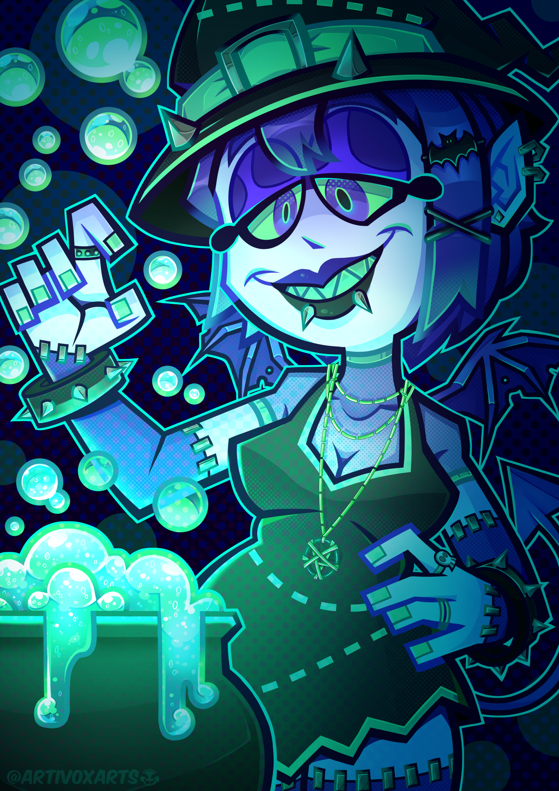 ArtStation - Neon Witch