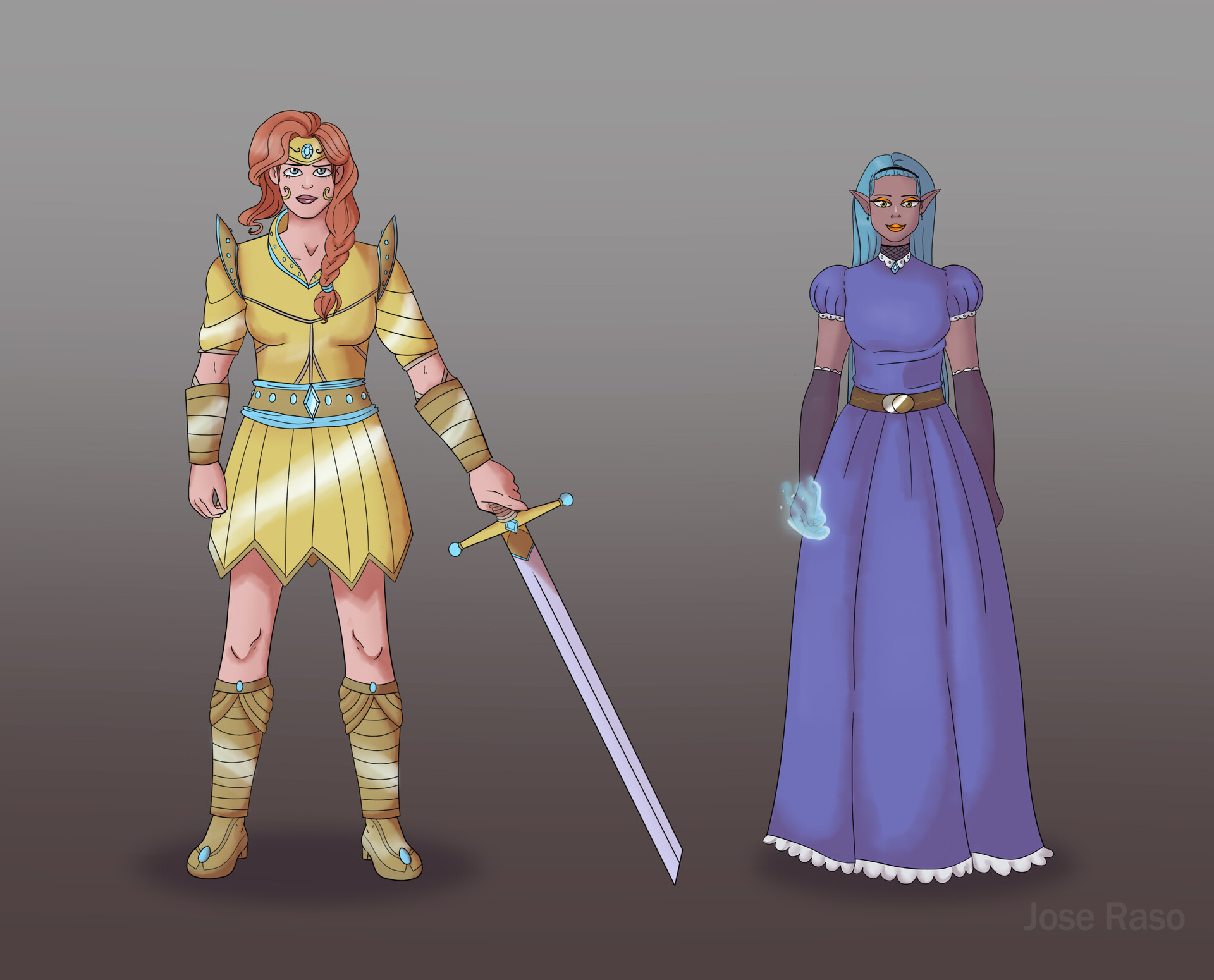 ArtStation - Opposite Characters