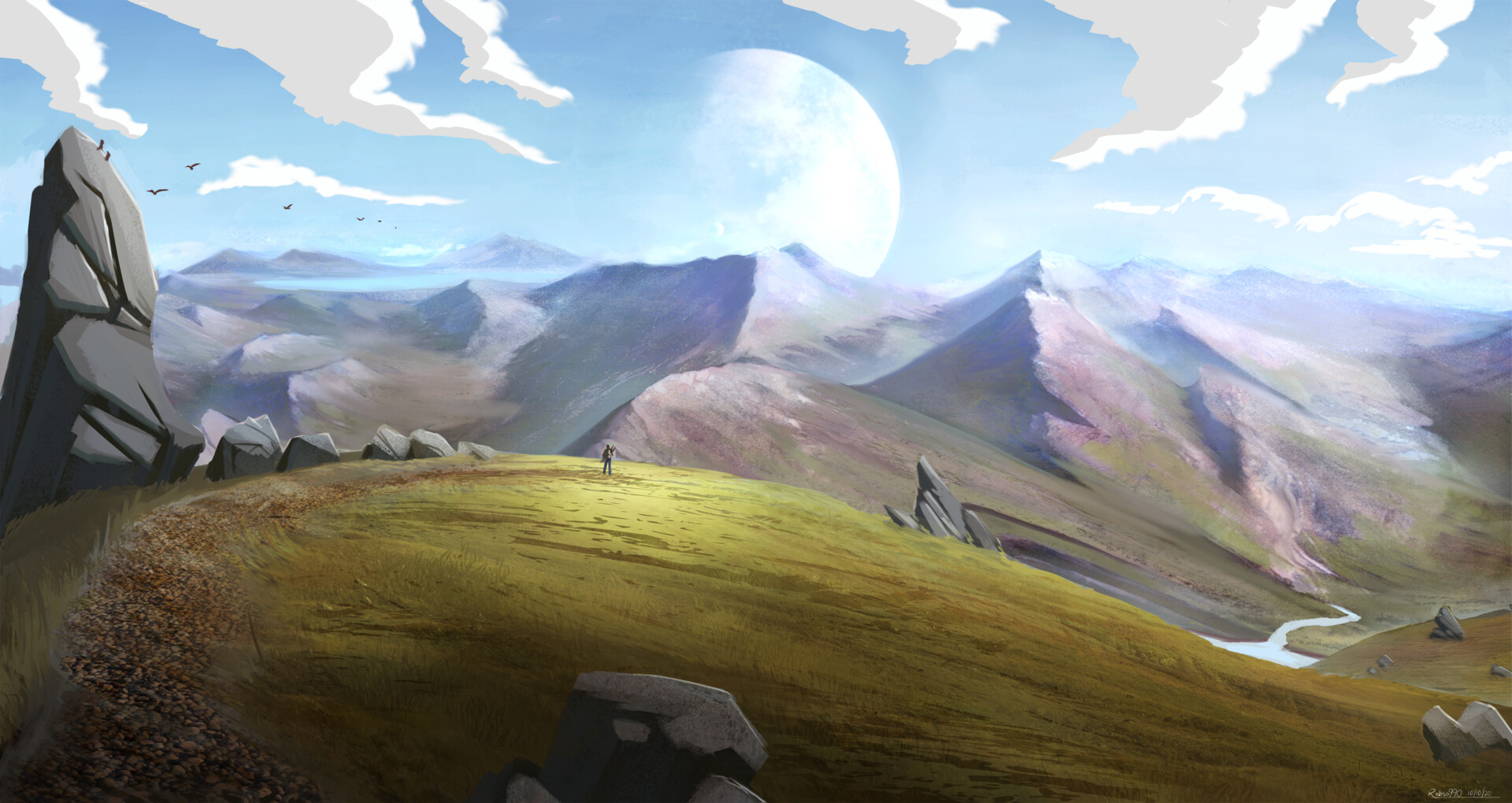 ArtStation - Mountain Environment