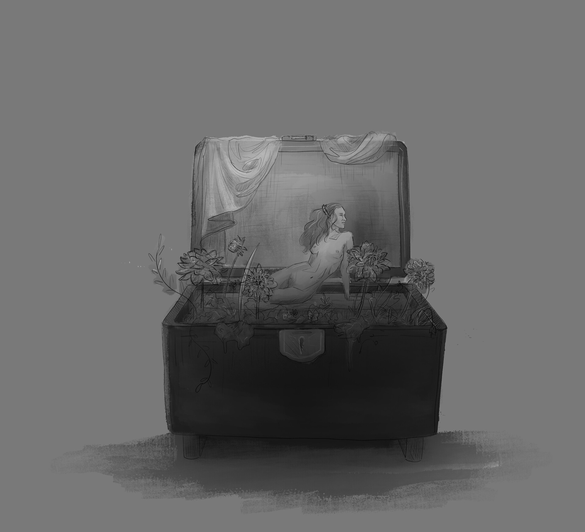 ArtStation - Pandora in her box