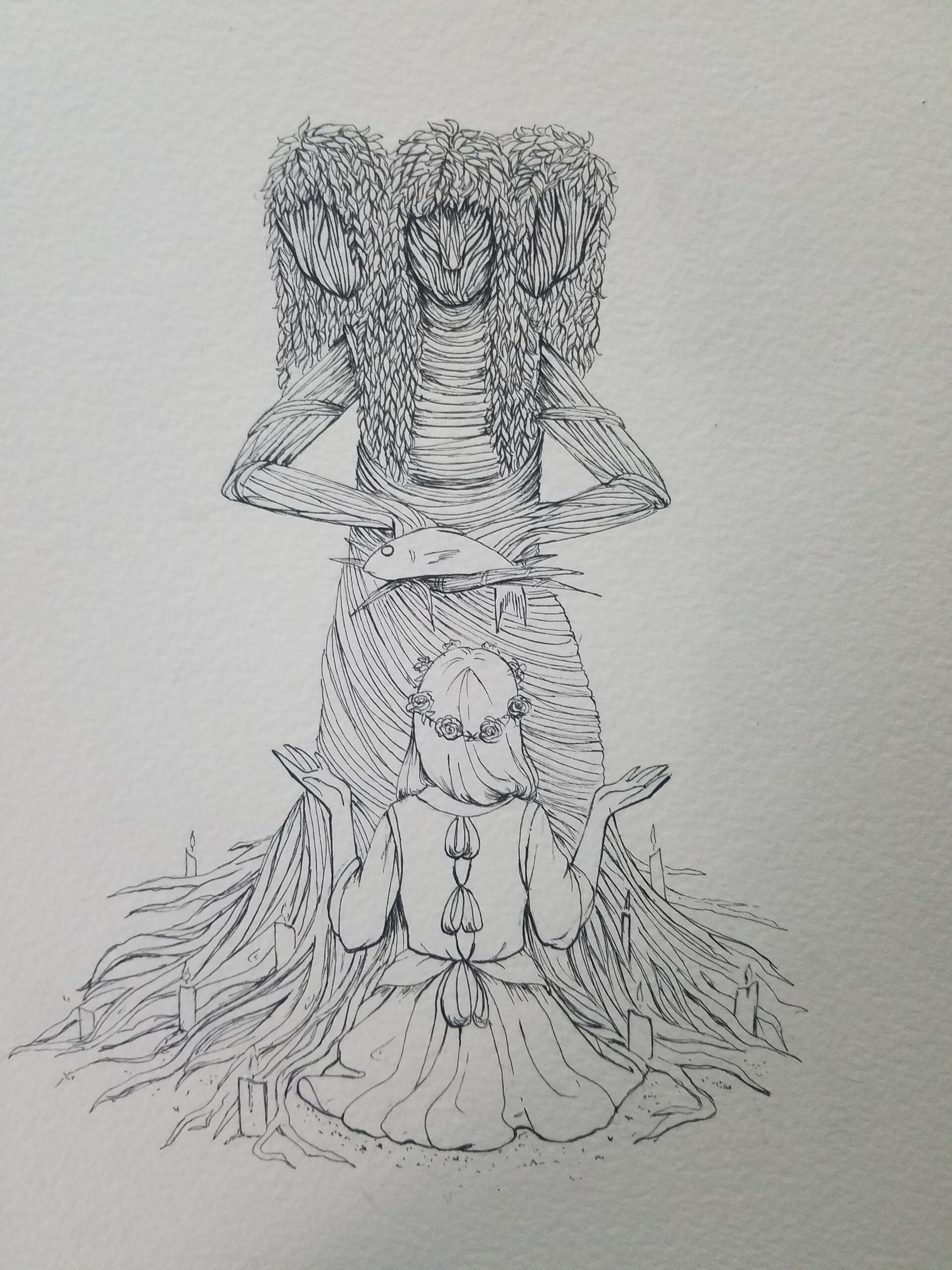 klockquirk - Inktober 2020 Day 01 - Fish