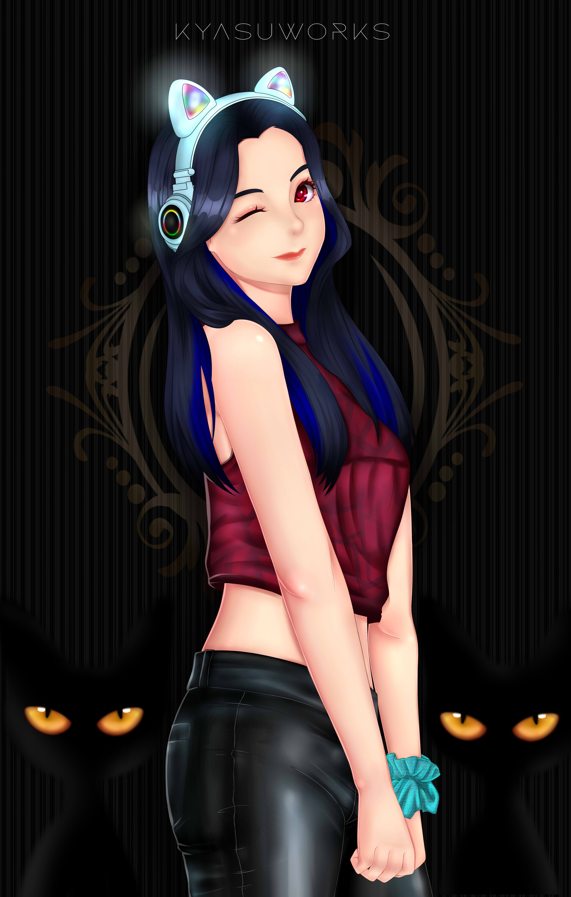 KYASU ILLUST ネコ - KYASU