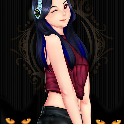 KYASU ILLUST ネコ - FAN ART