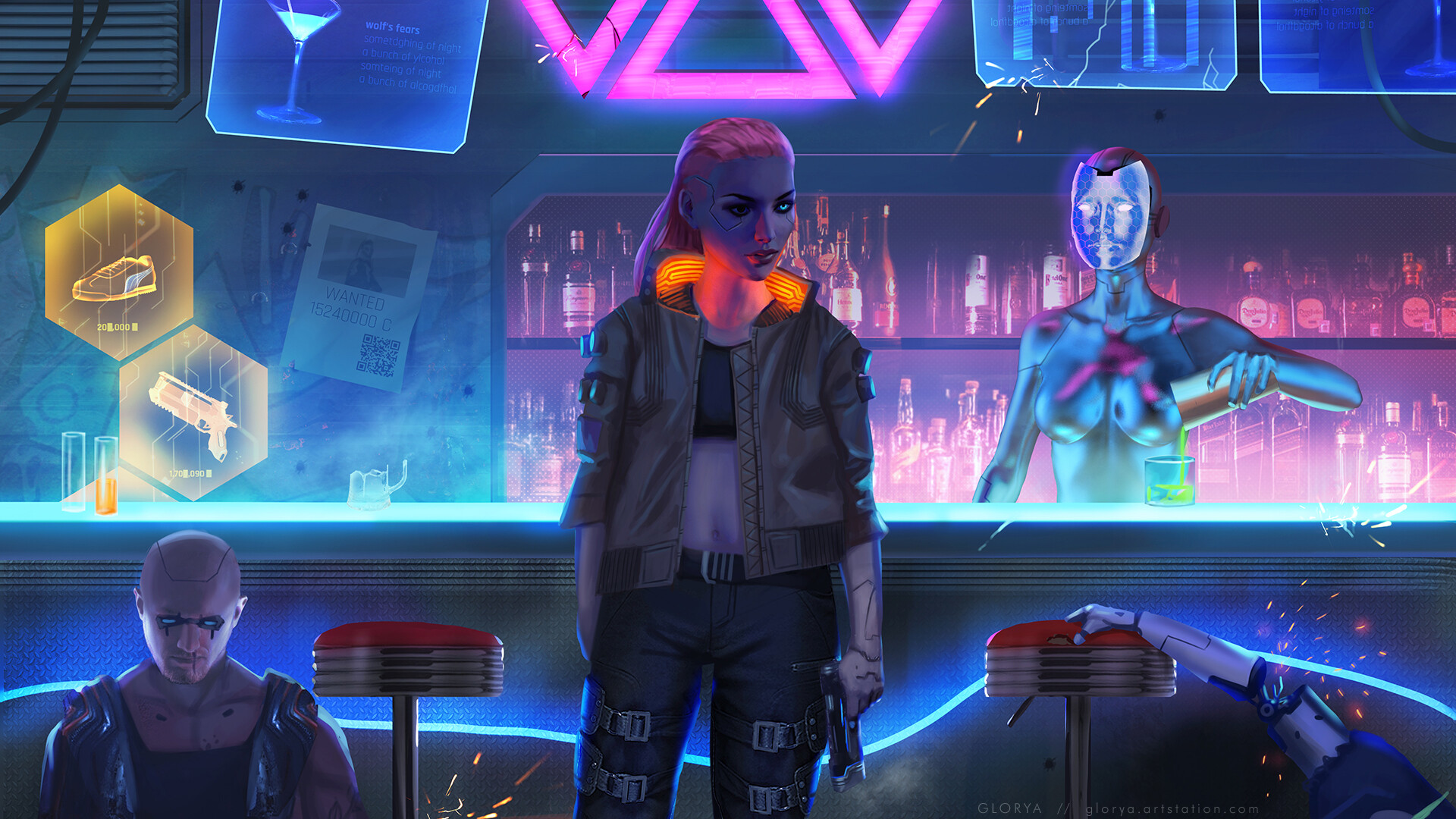 ArtStation - Cyberpunk 2077 contest