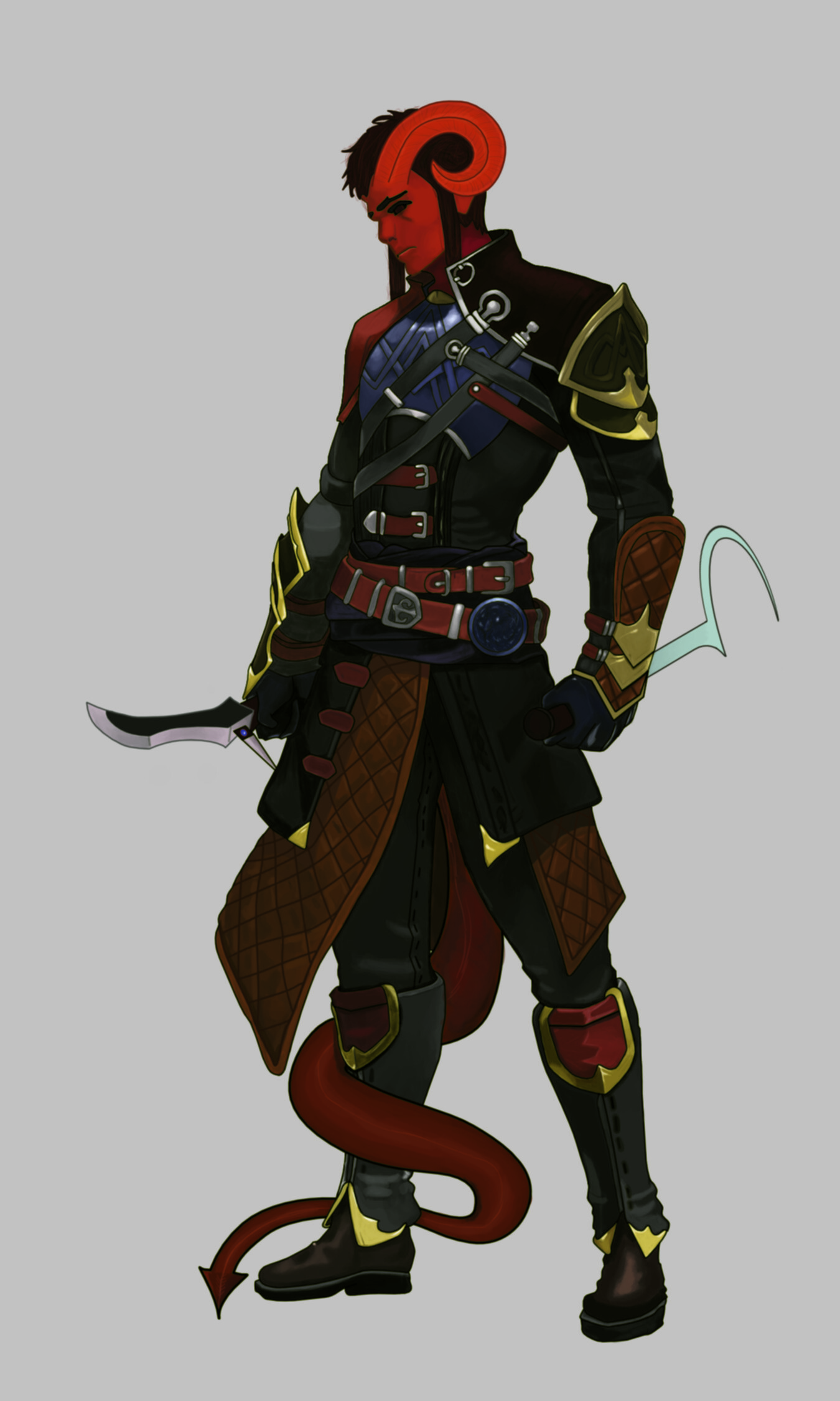 Tiefling Male Rogue