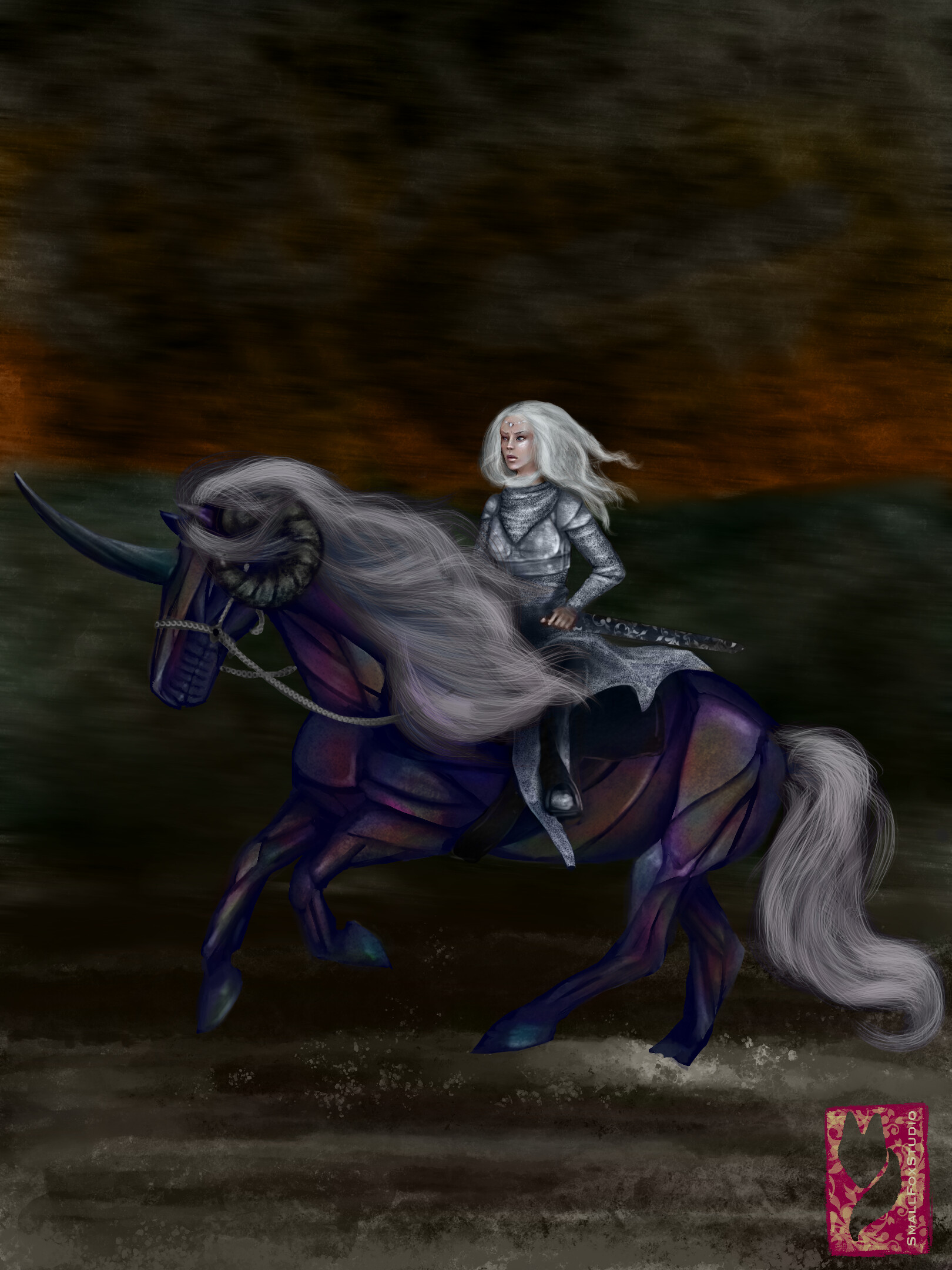 ArtStation - The Dark Unicorn