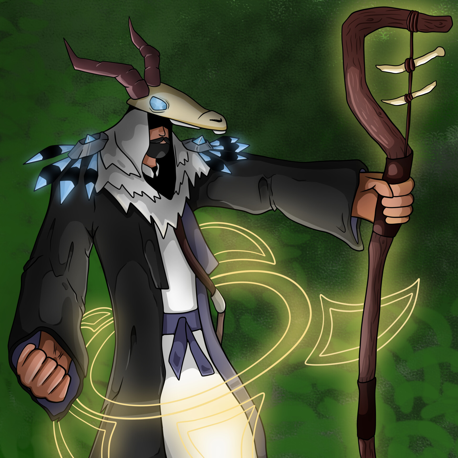 ArtStation - Druidic Staff