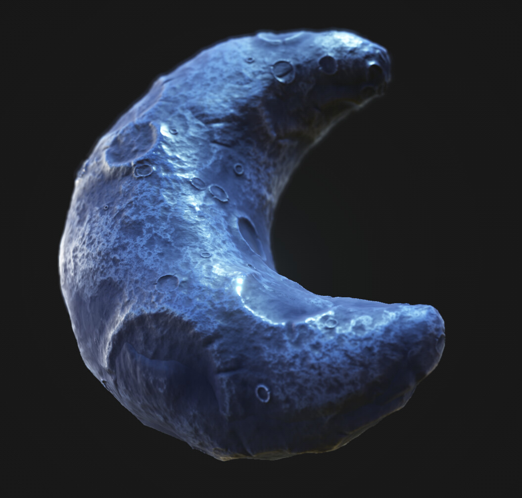 ArtStation - Moon Procedural Material