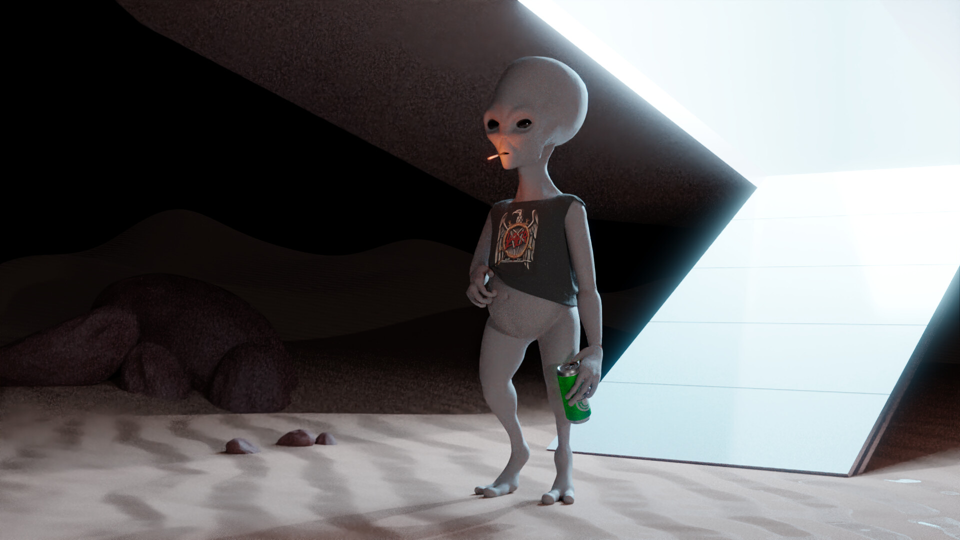 ArtStation - Grey Alien