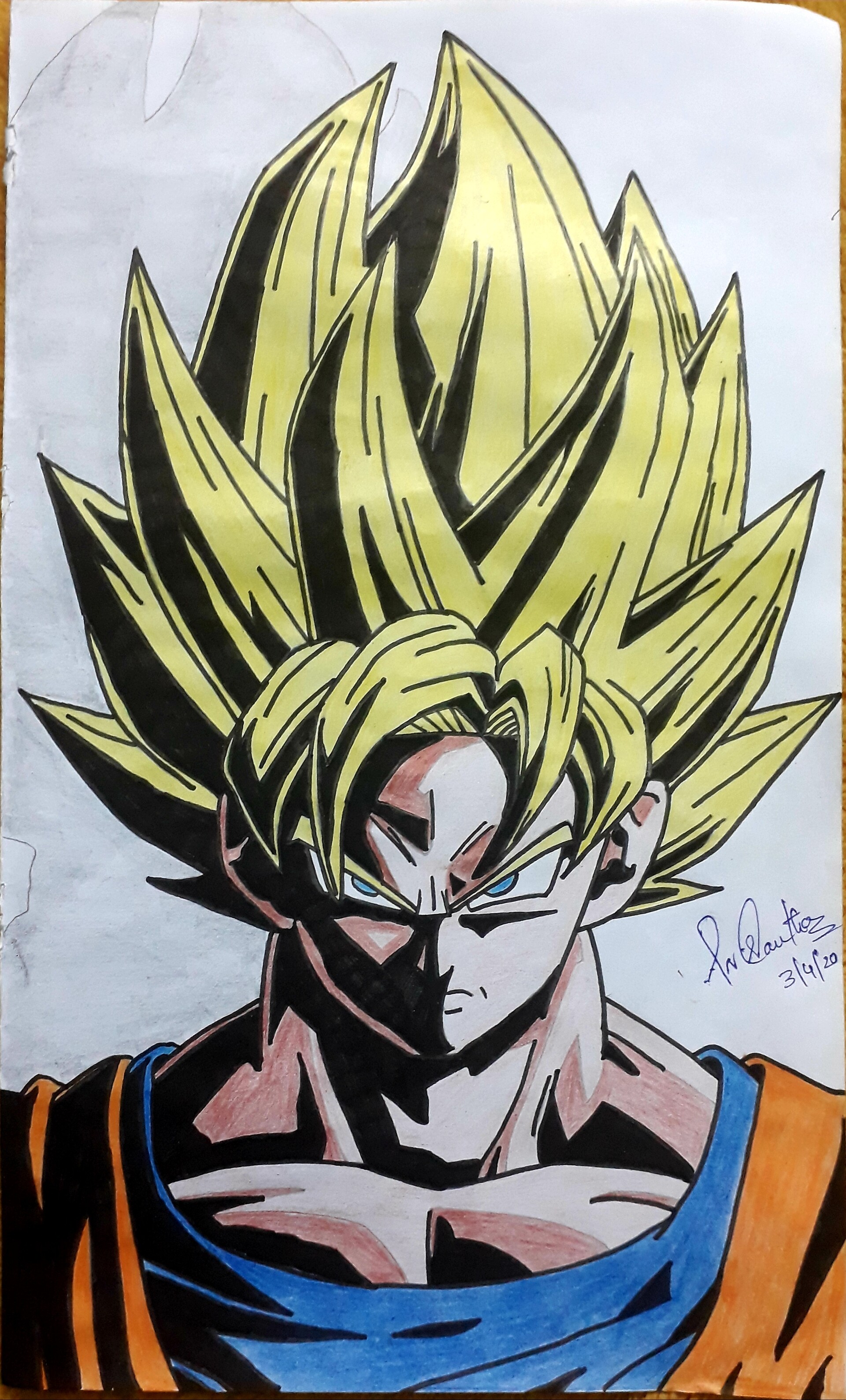 ArtStation - Goku...🖖🖖