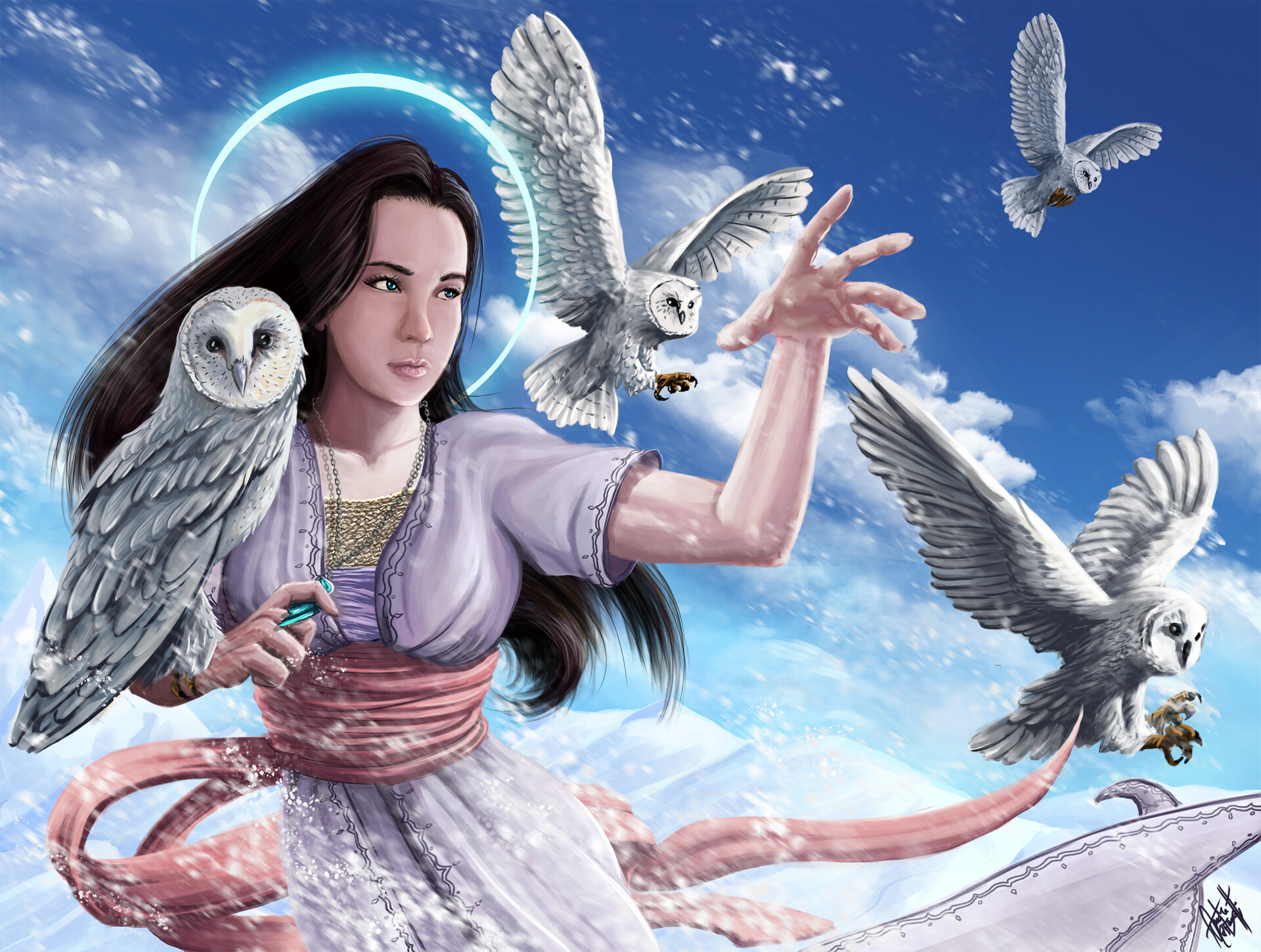 ArtStation - Priestess of Athena