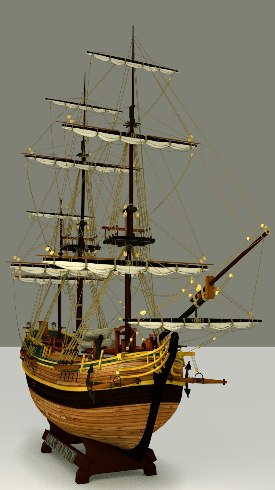 ArtStation - HMS BOUNTY