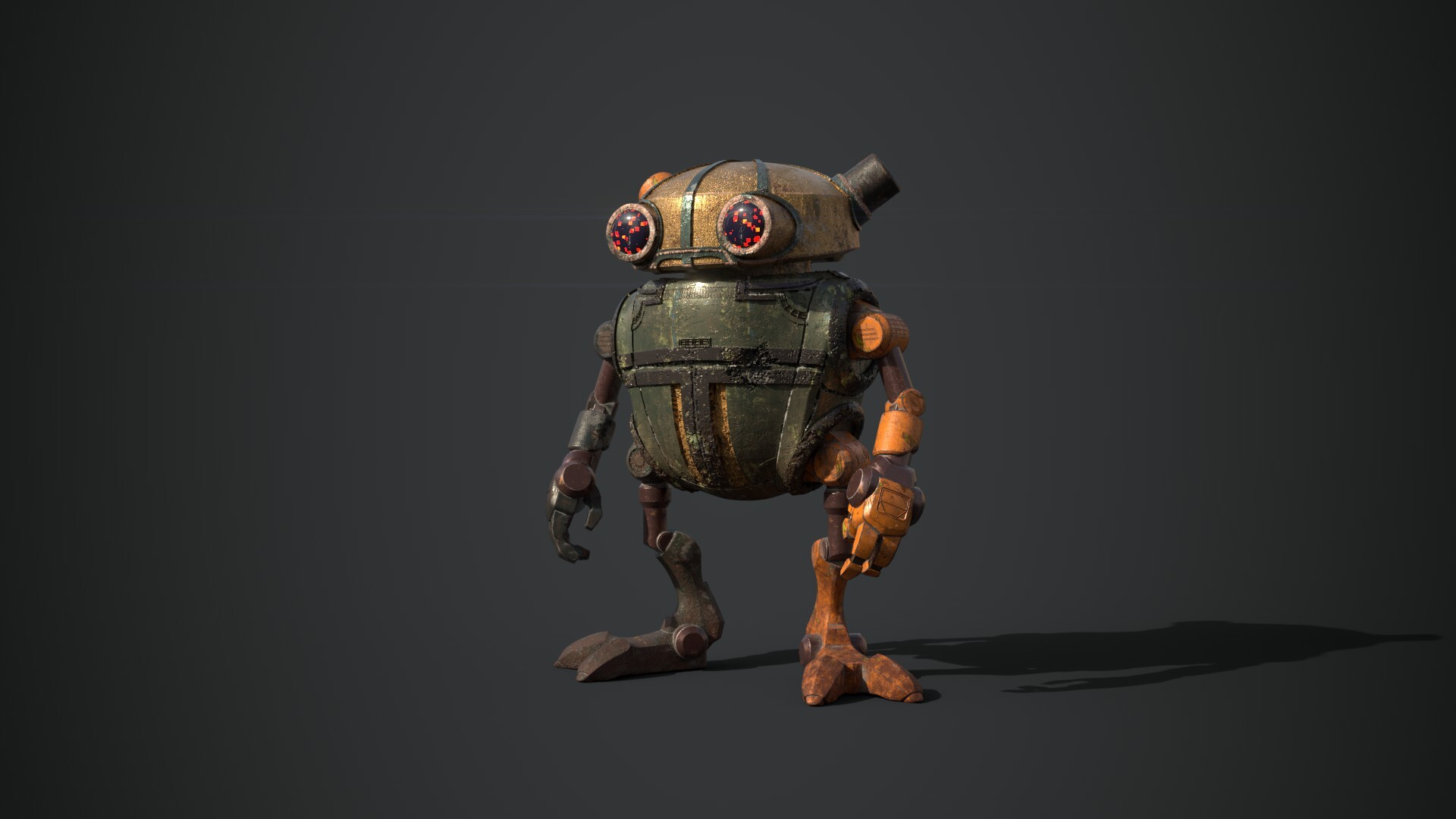 ArtStation - Eddie Robot Rookies