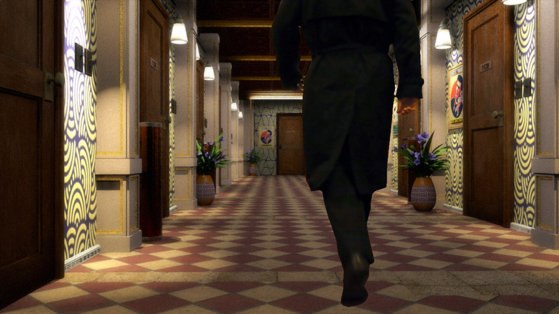 Peter Profetto - Curse of the phantom shadow - Hotel Corridor scene
