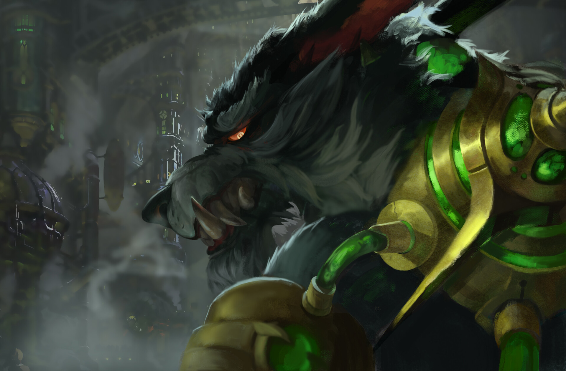 ArtStation - Warwick Doujin Work