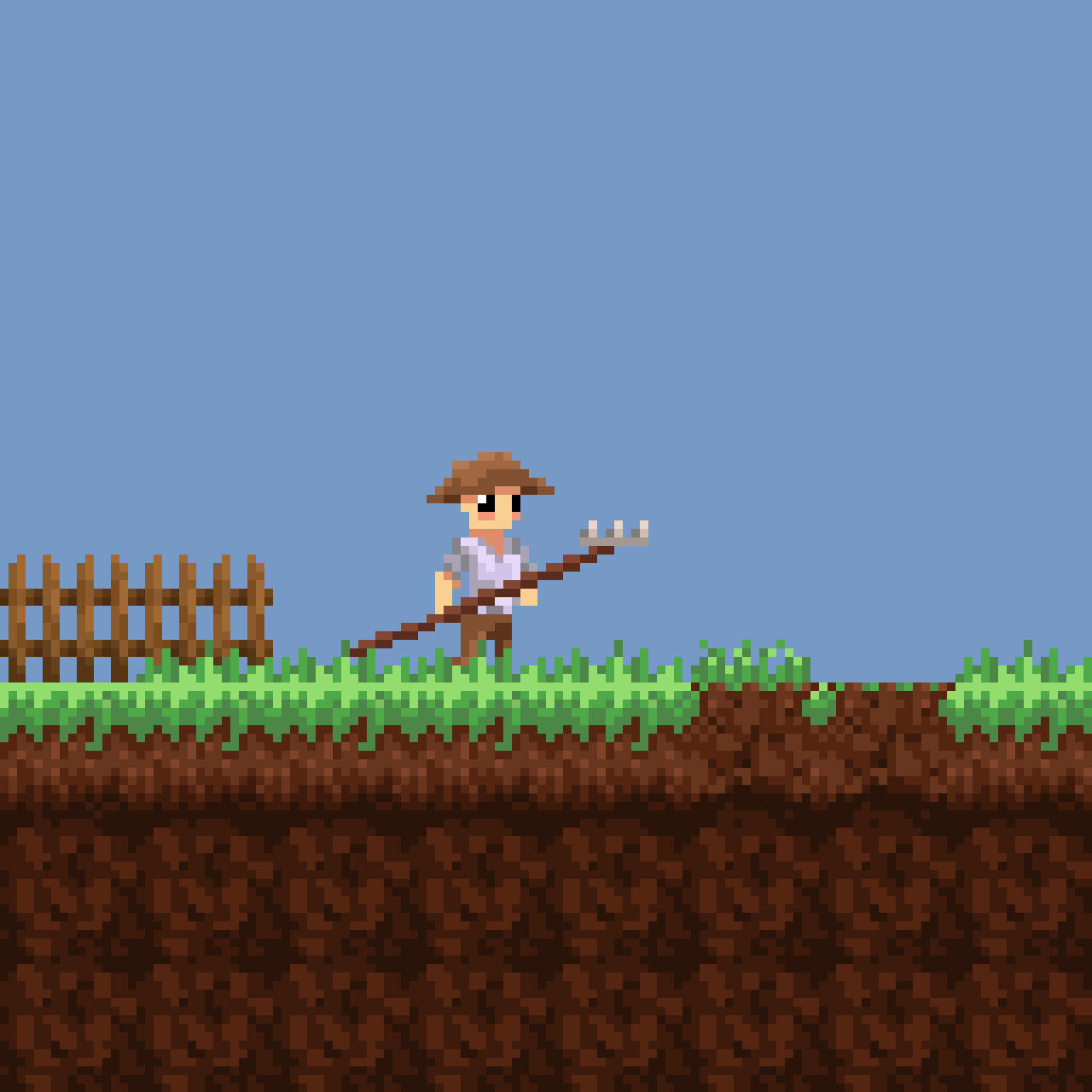 ArtStation - Pixel Art Farming Game