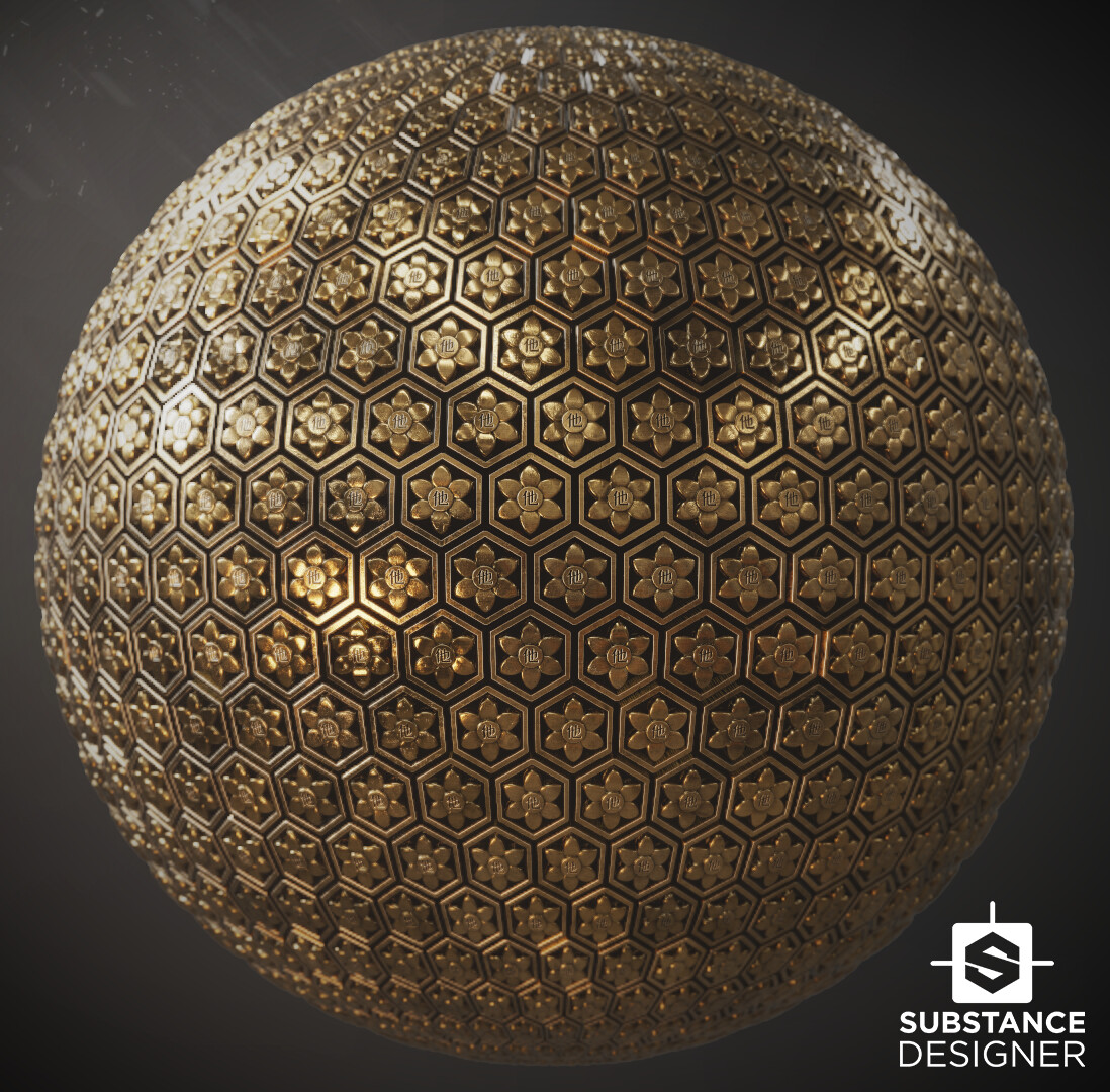 Julien Delannoy - Japanese Pattern | Substance Designer