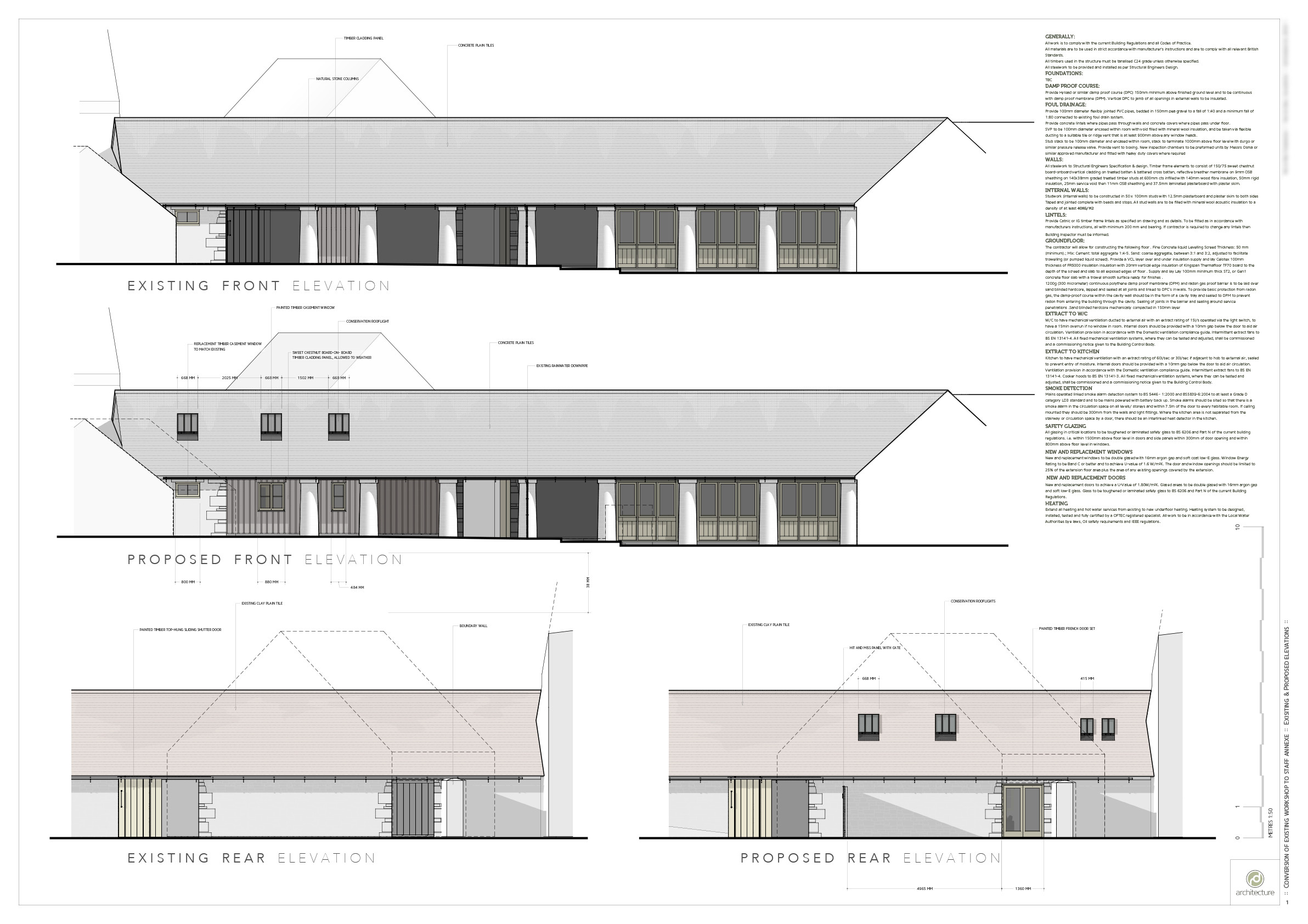 Rob Dennis - Conversion of Traditional Outbuilding into Staff Accommodation