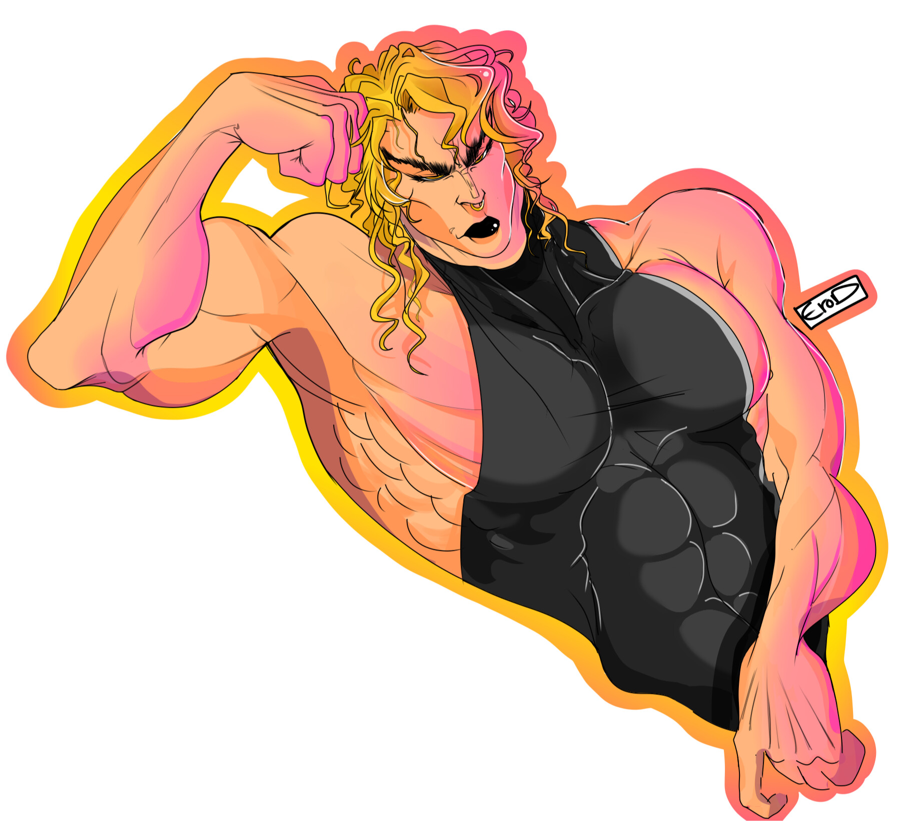 DOI - Pink lemonade DIO half body, December 2019