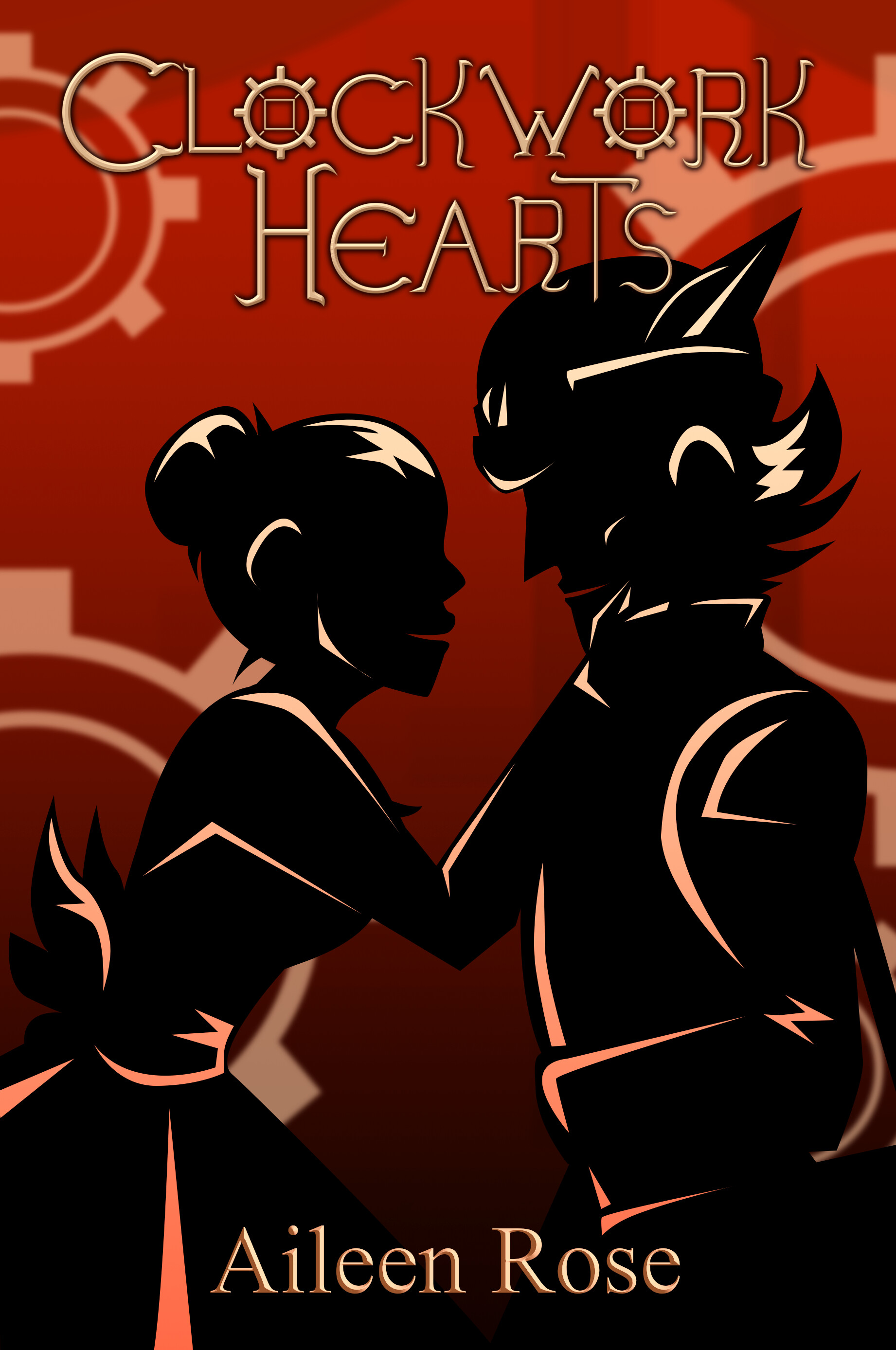 ArtStation - Clockwork Hearts Book Cover