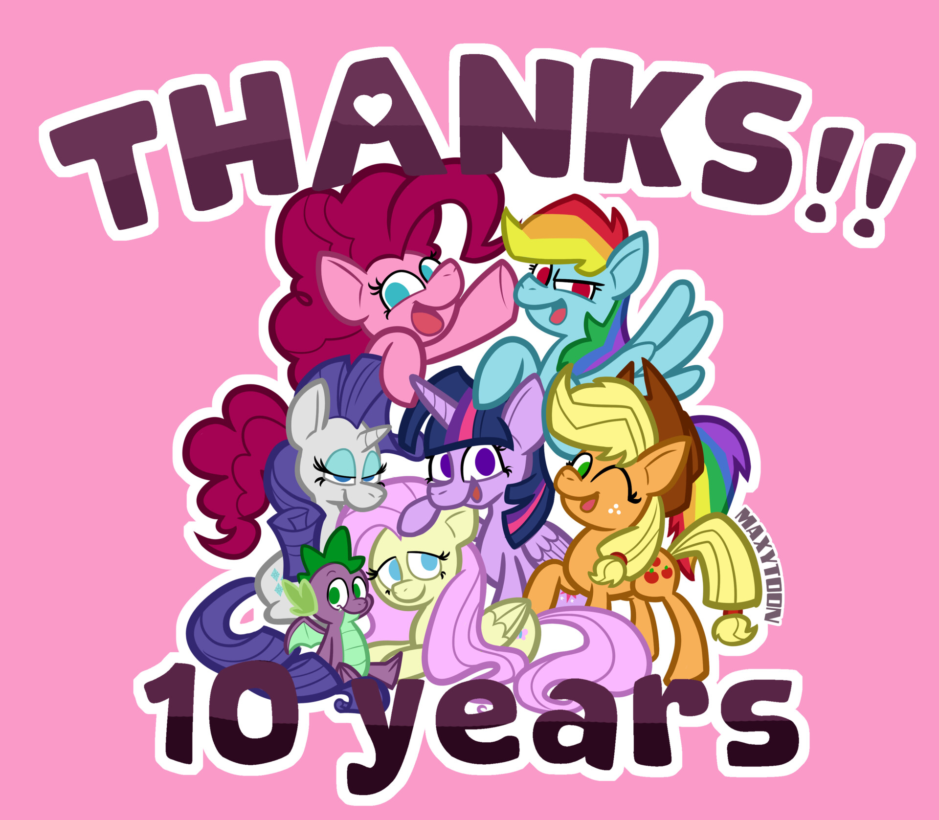 ArtStation - MLP 10th anniversary