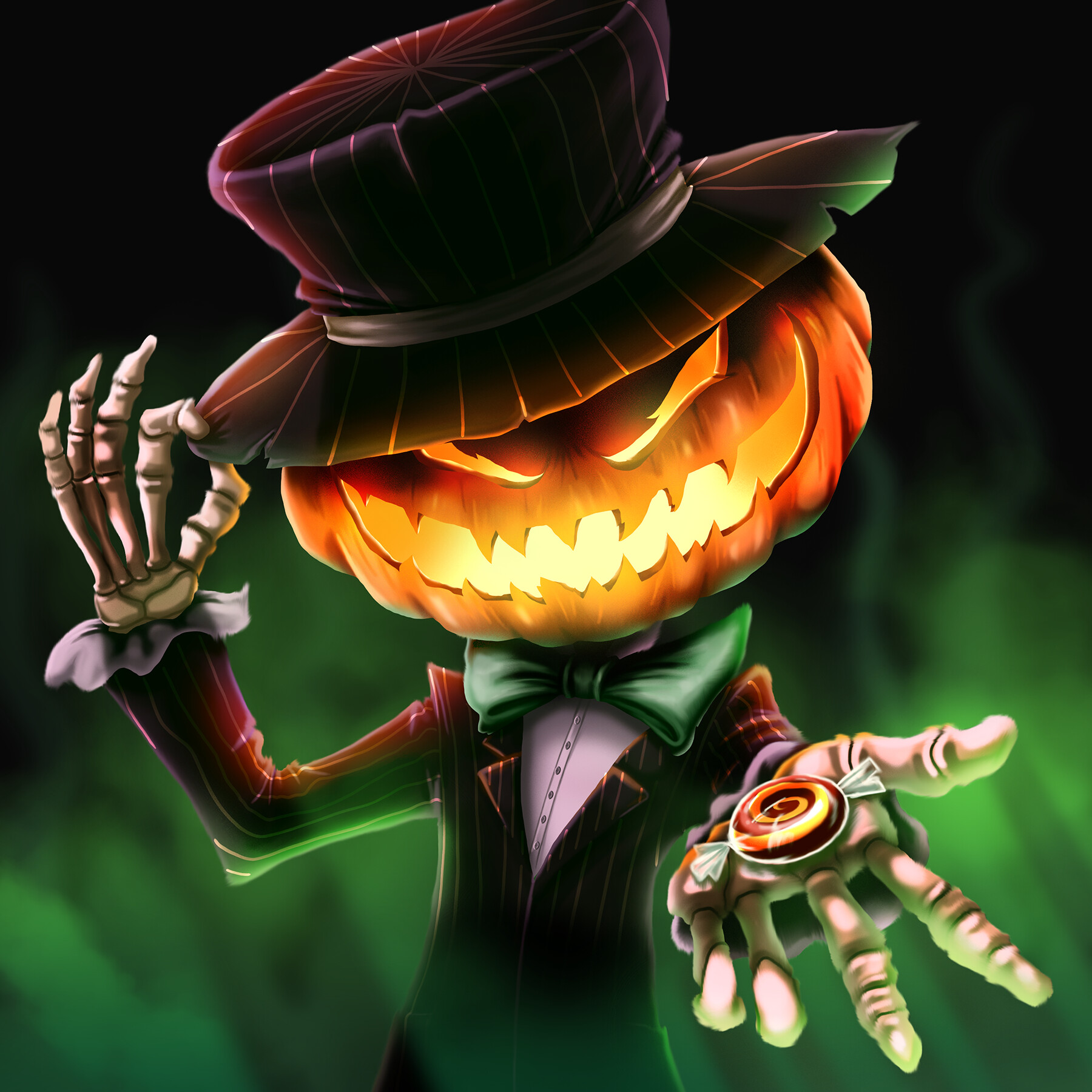 ArtStation - Pumpkin Guy