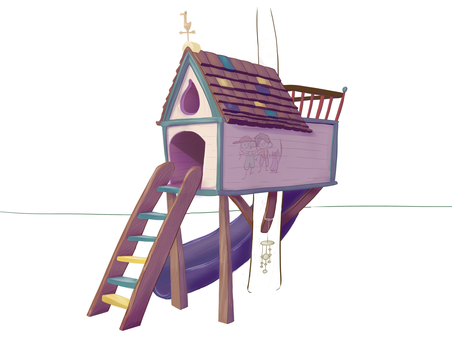 ArtStation - Treehouse Design