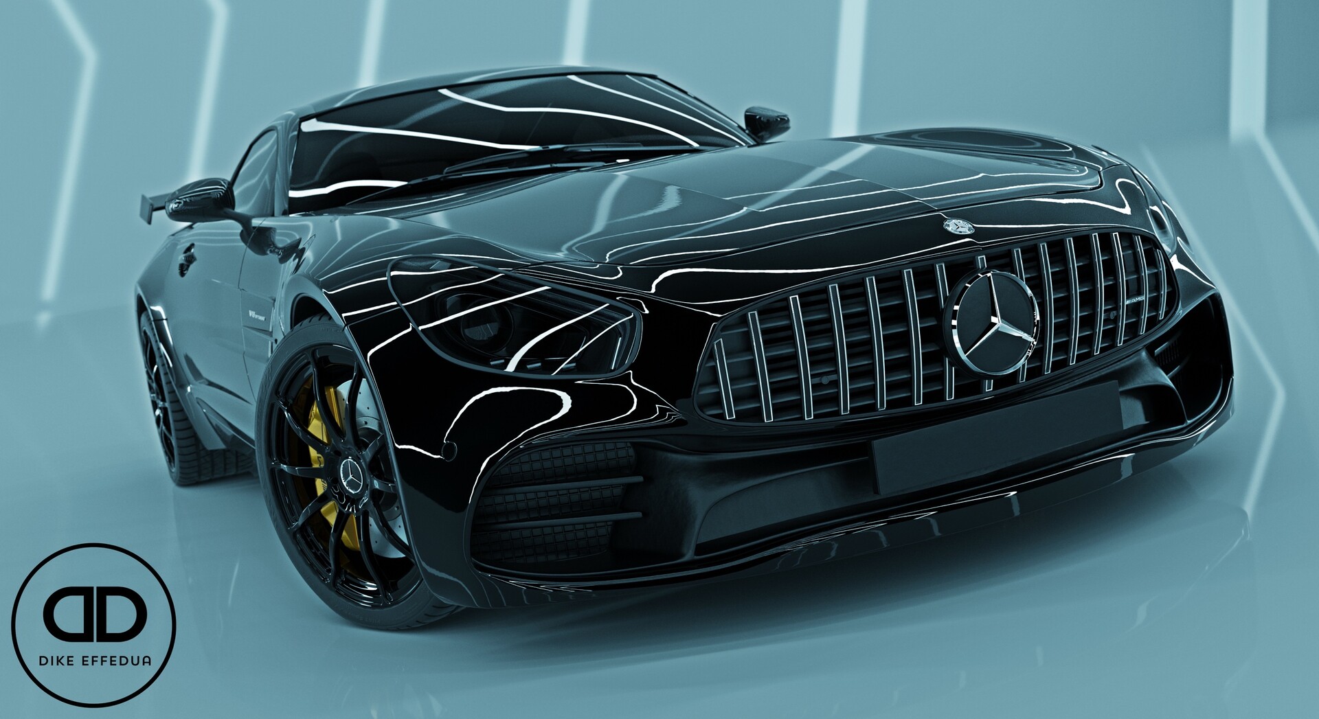ArtStation - AMG GTR 2016