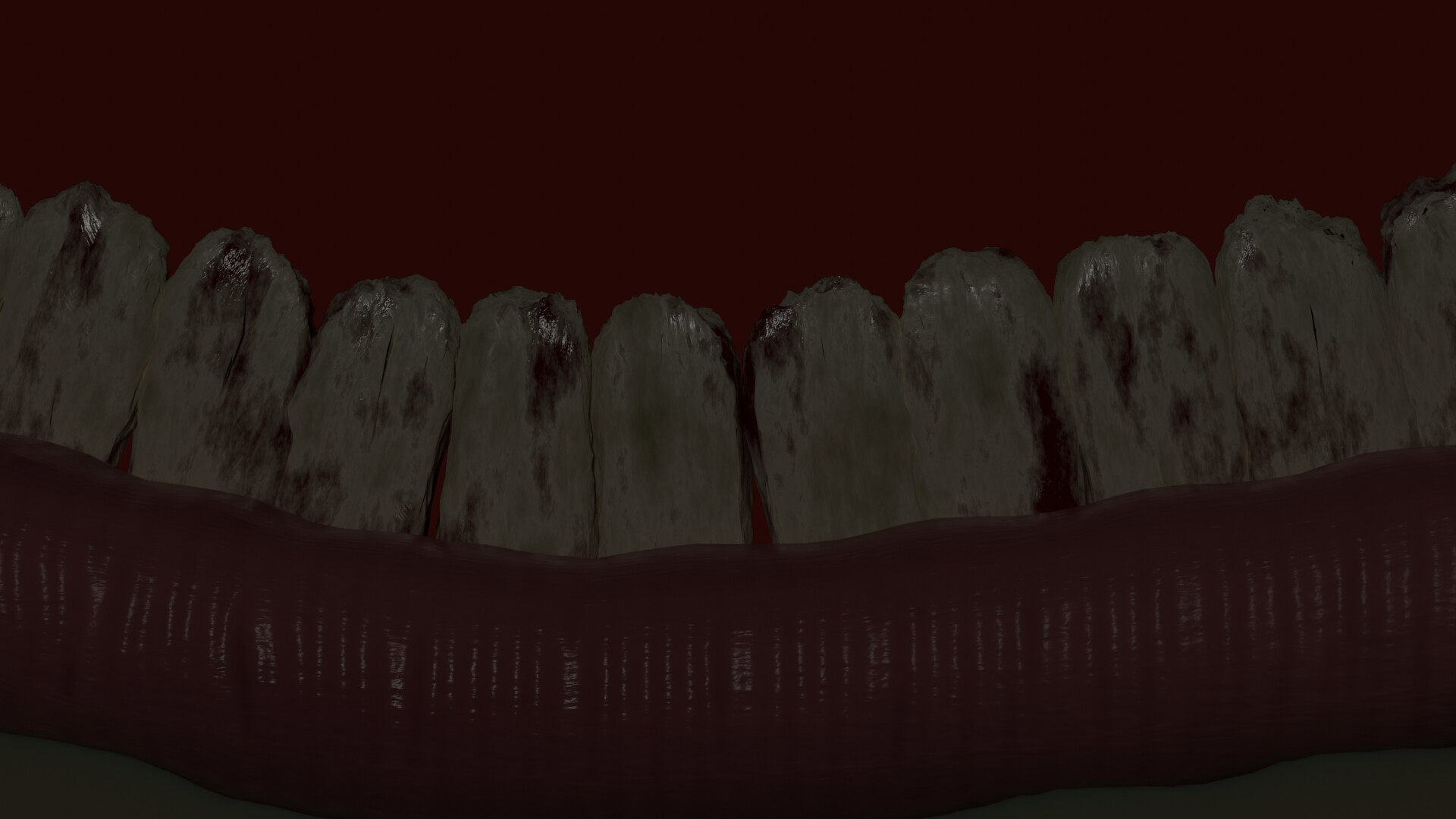 ArtStation - Gross teeth