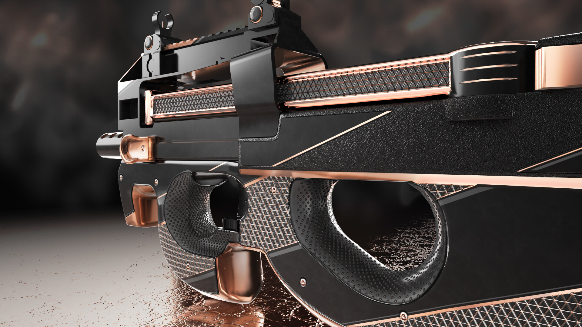 ArtStation - P90 | Copper Elite