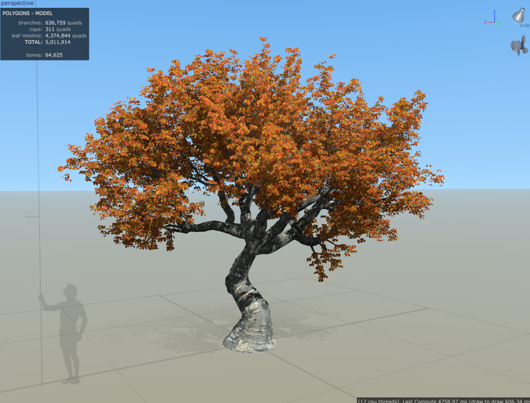 ArtStation - Tree night (WIP)