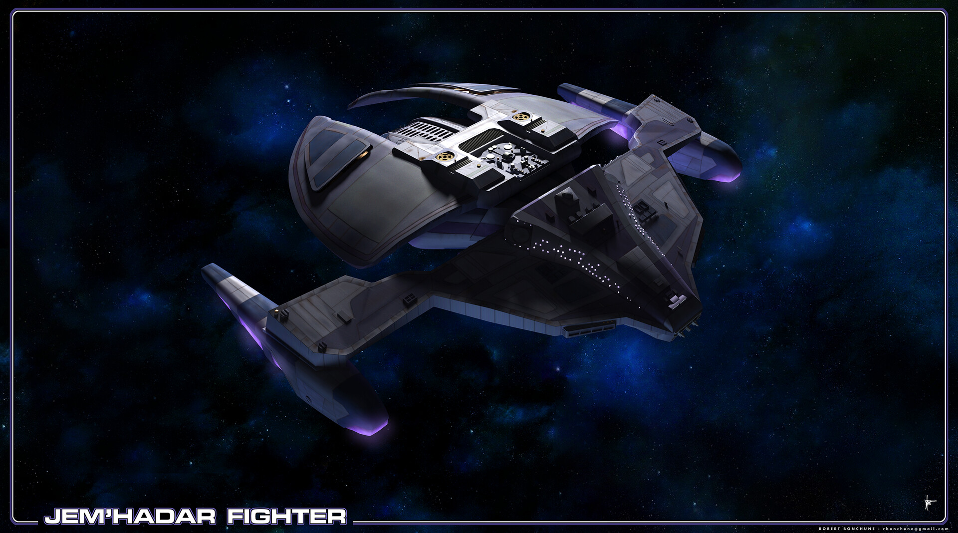 Robert Bonchune - Jem'Hadar Fighter (Star Trek: Deep Space Nine)