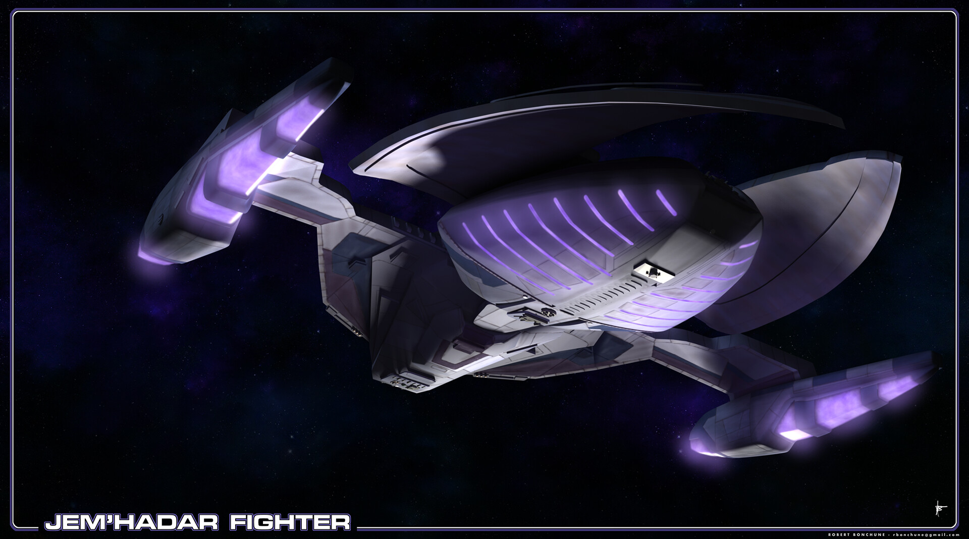 Robert Bonchune - Jem'Hadar Fighter (Star Trek: Deep Space Nine)