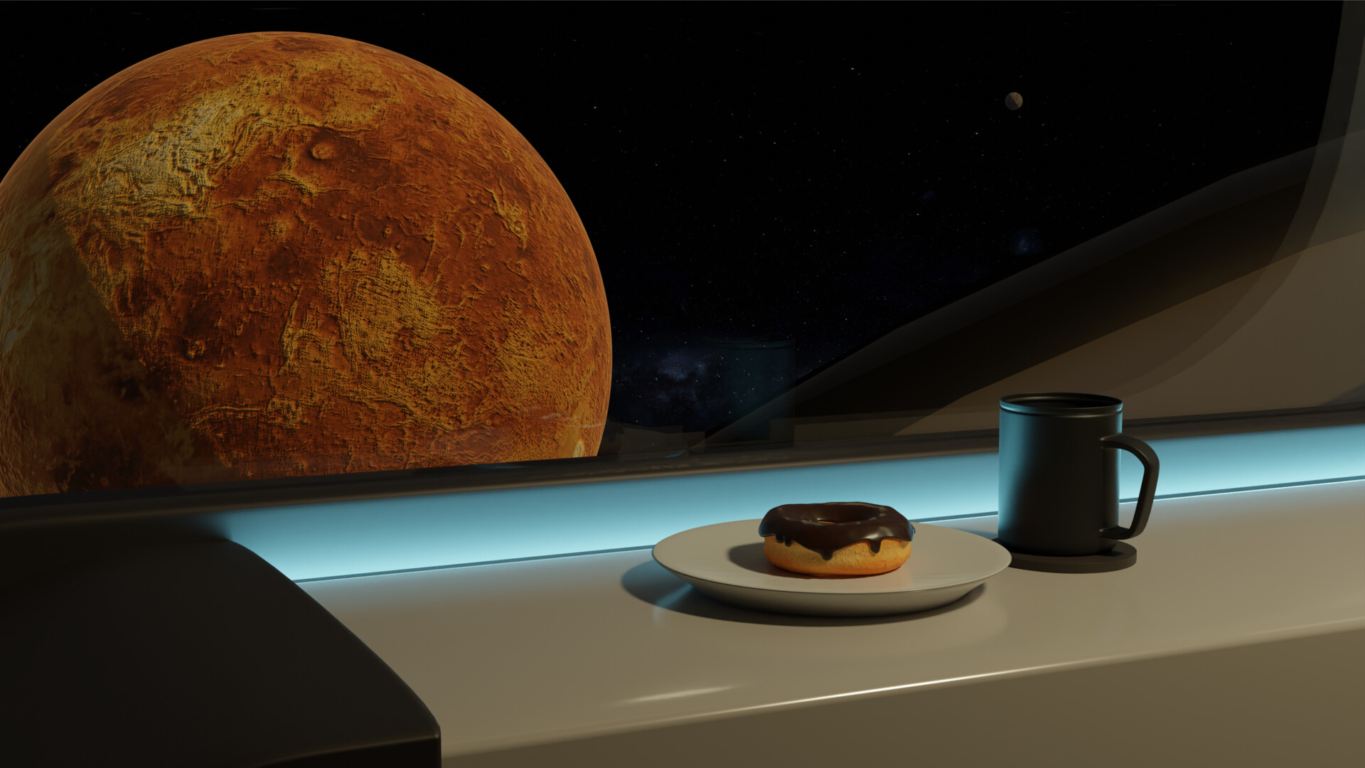 ArtStation - Space Donut