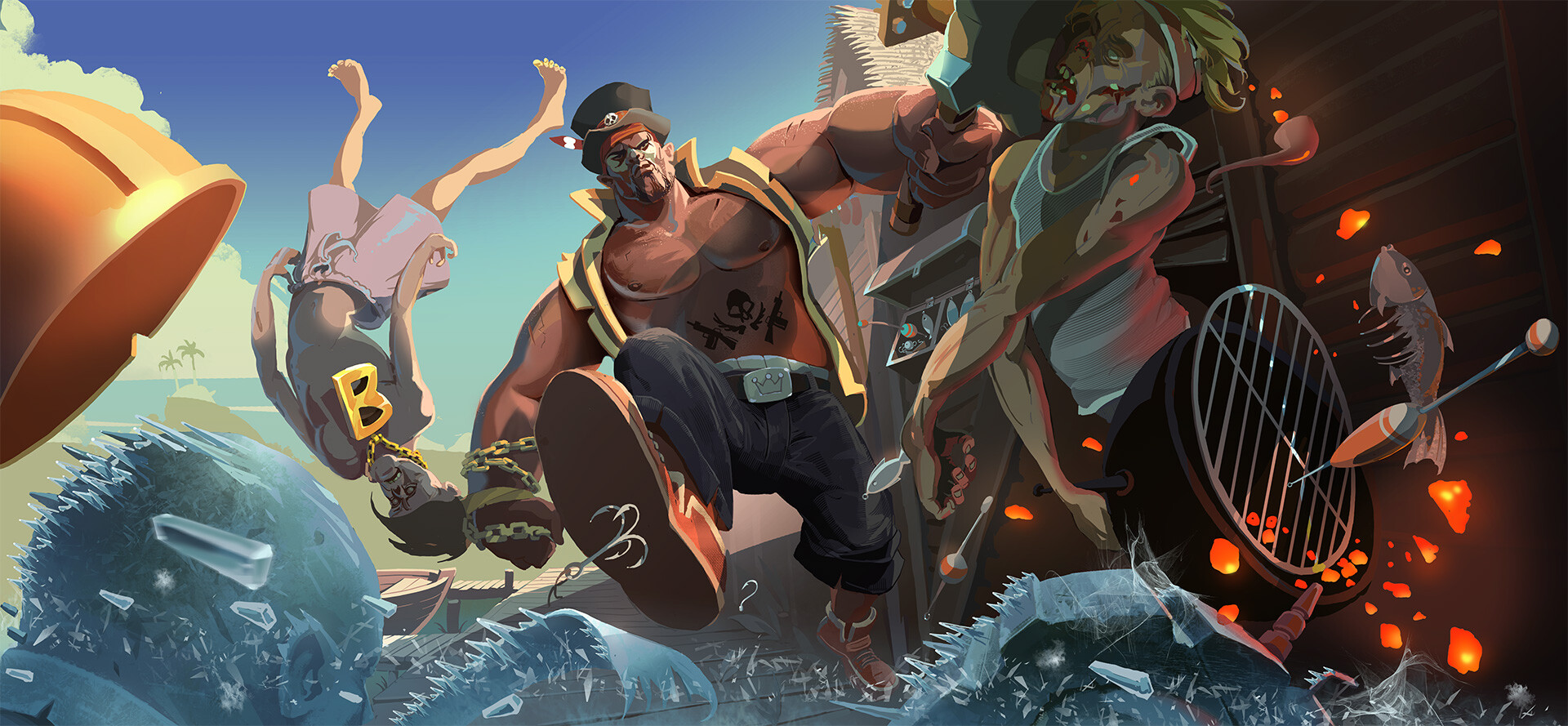 ArtStation - Dead Island Survivors