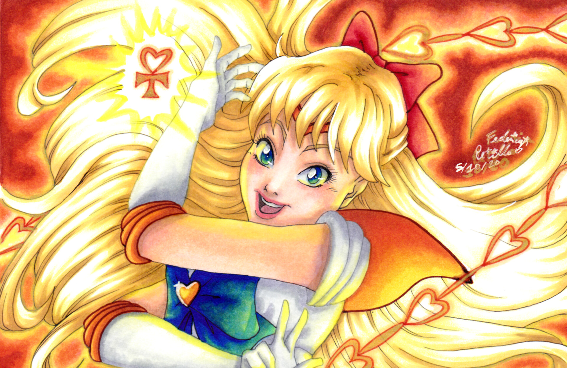 ArtStation - Sailor Venus