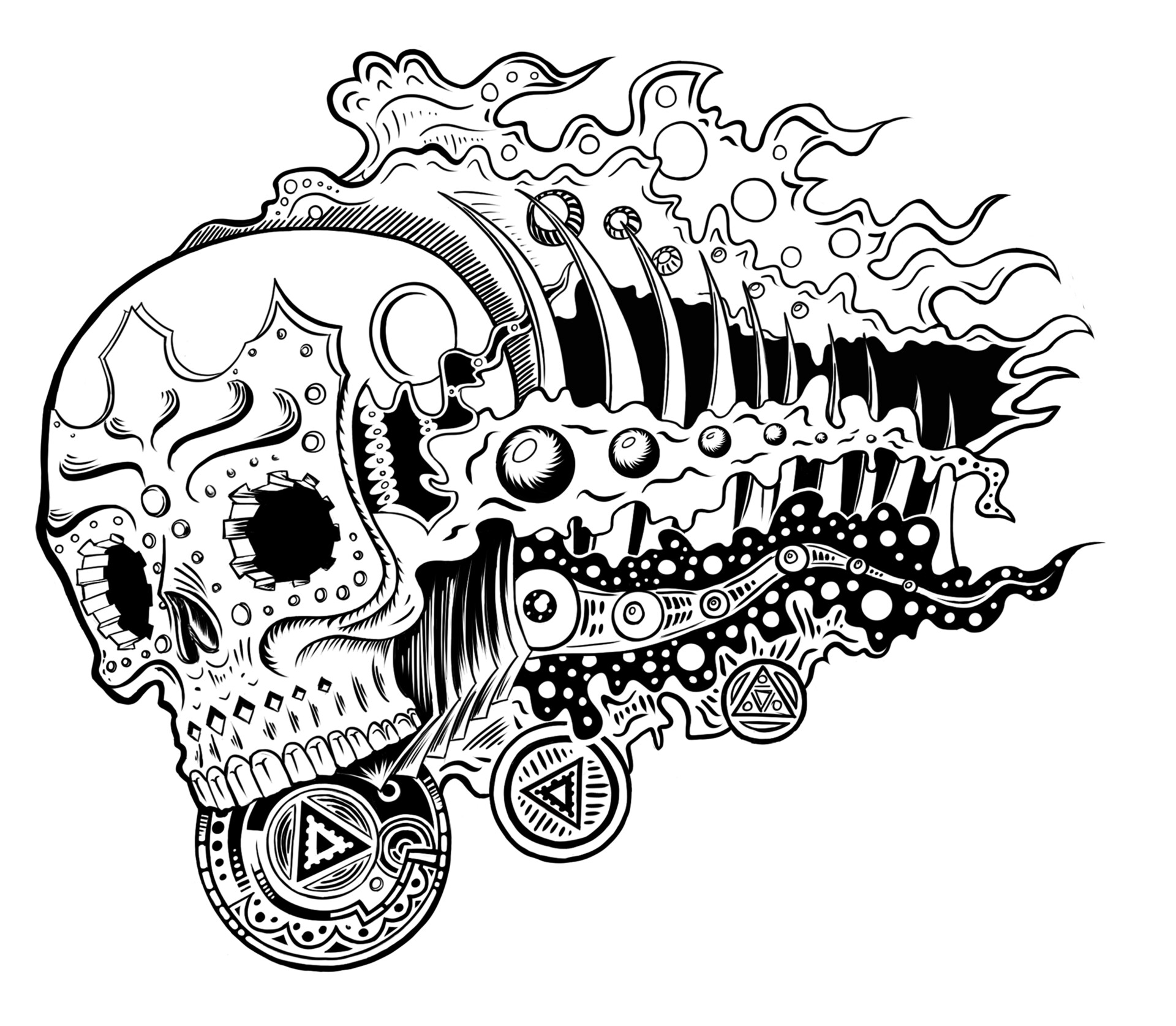 ArtStation - Skulltrain