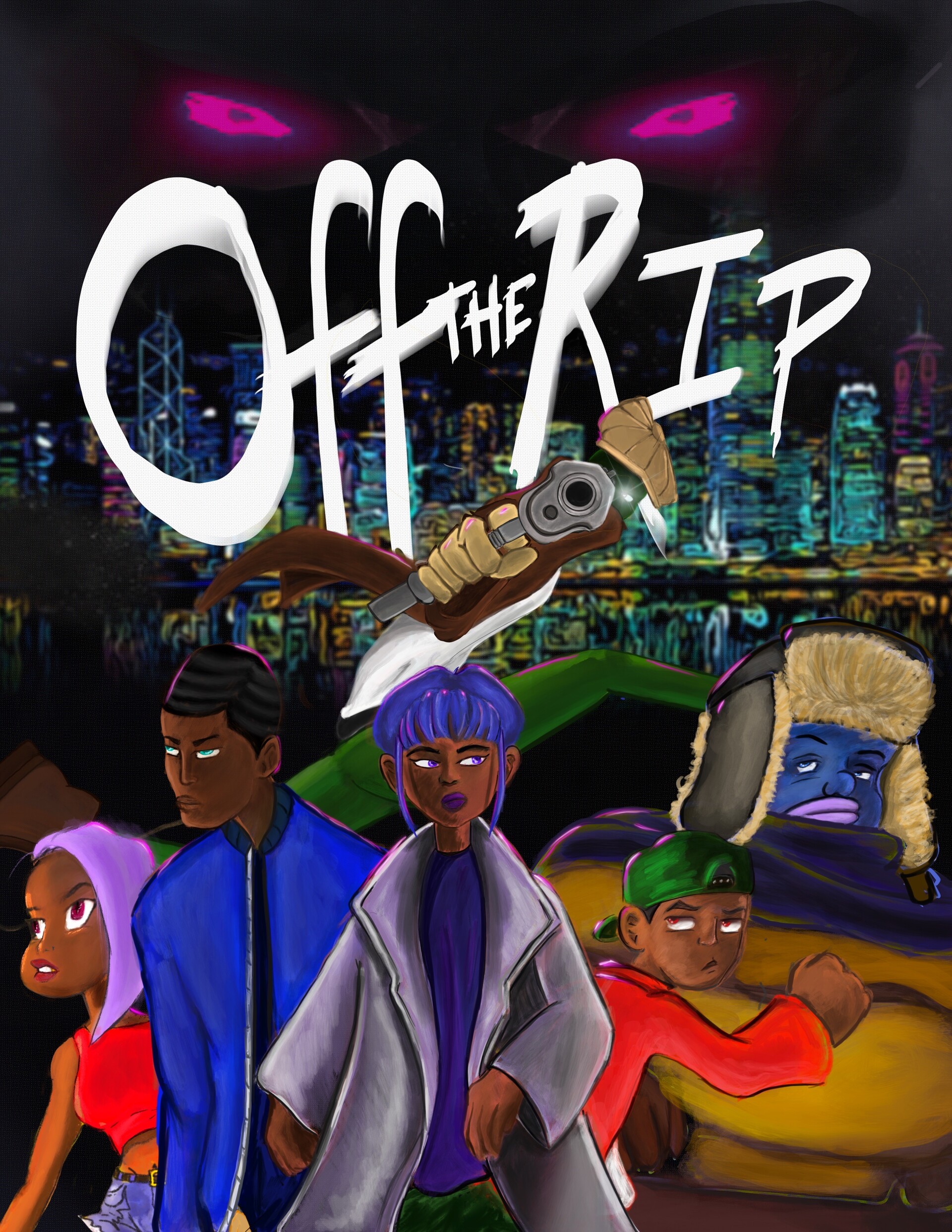 ArtStation - Off the rip comic book