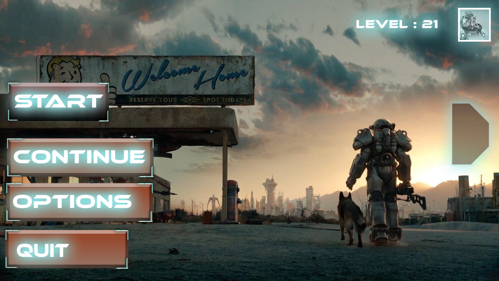 ArtStation - GUI design study - fallout 4 as an android game