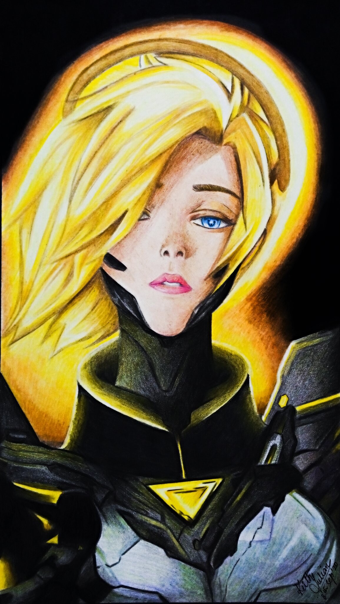 Keith Julian - Cyberpunk Mercy - Overwatch