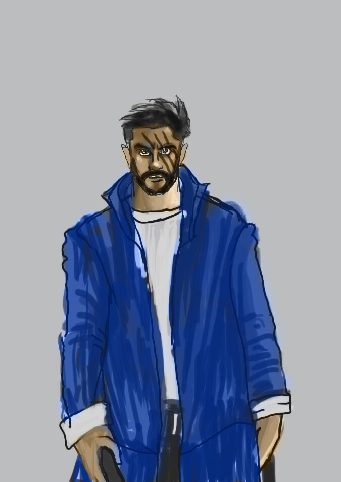 ArtStation - jack : character design neo noir style