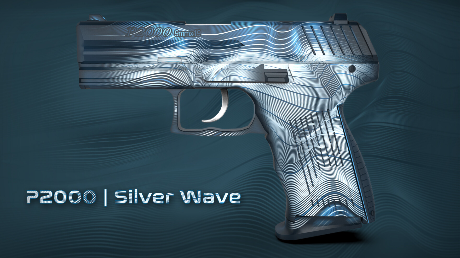 ArtStation - P2000 | Silver Wave