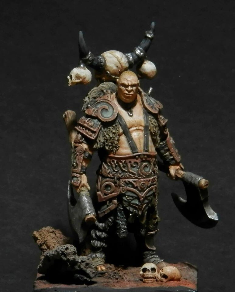 ArtStation - Orondo. Barbarian warrior.