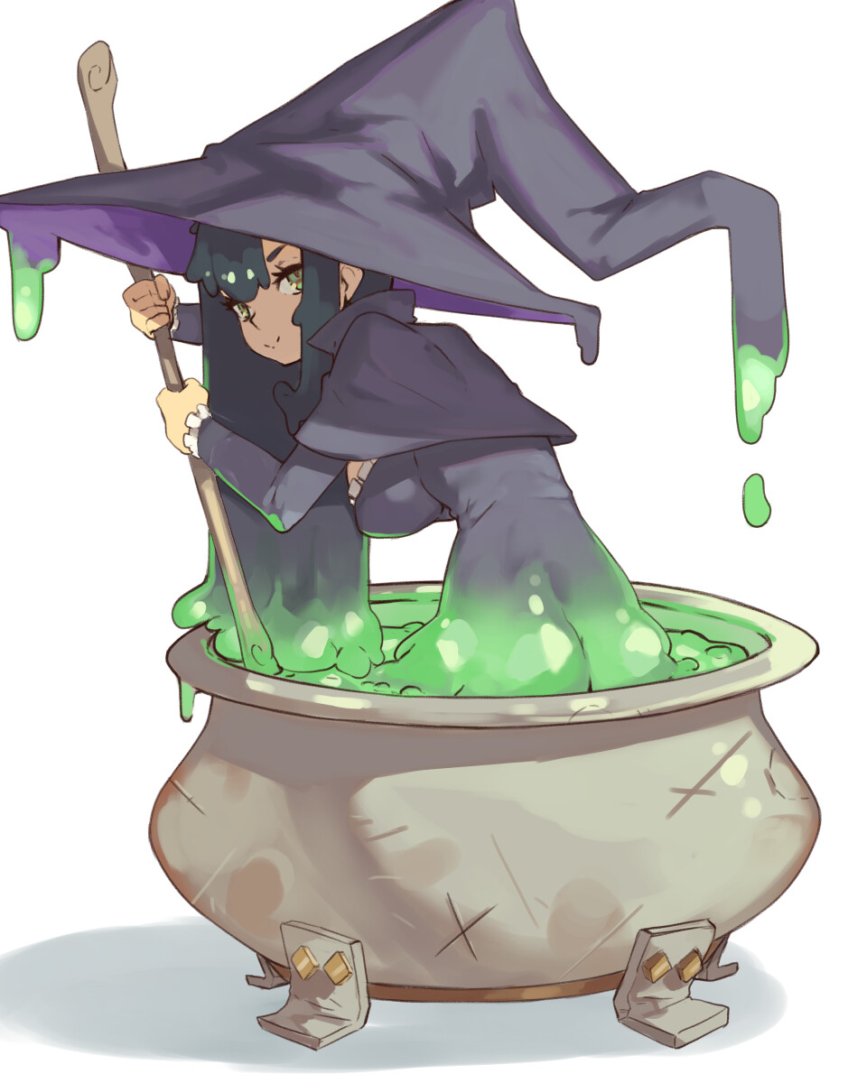 ArtStation - Cauldron Witch