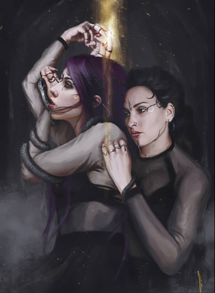 ArtStation - The Witches Sisters