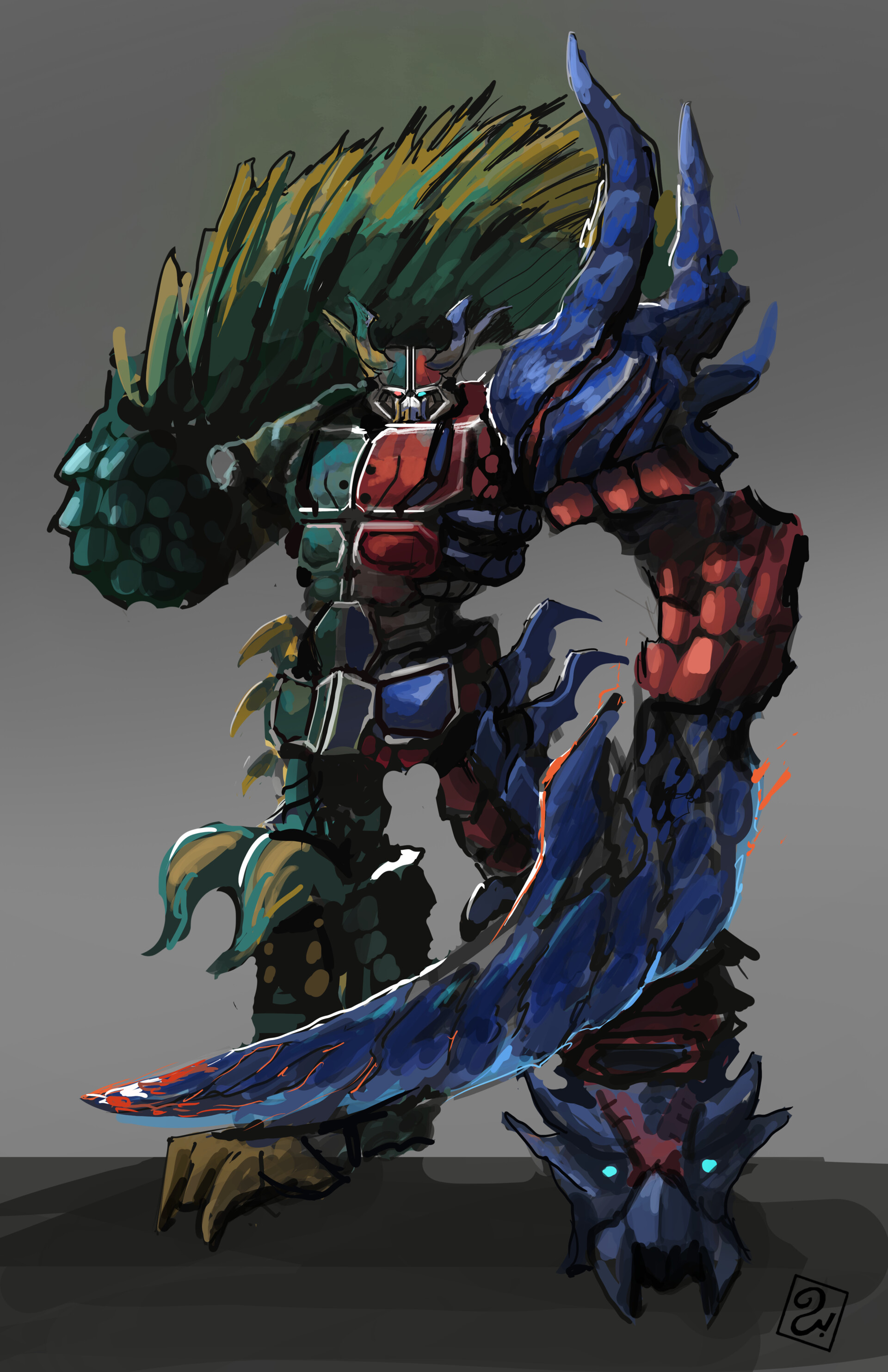 ArtStation - Mega Glaive